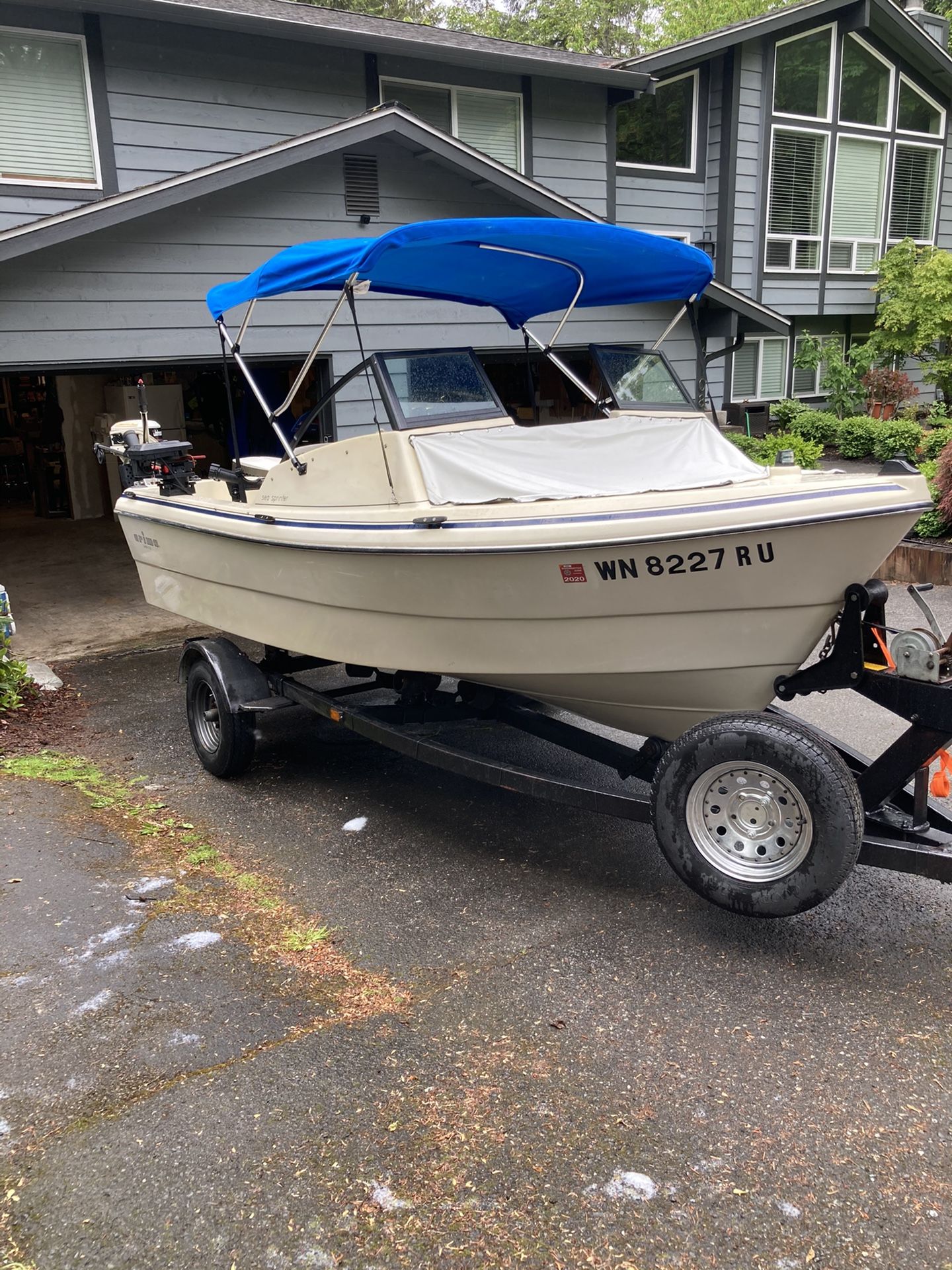 Arima Sea Sprinter 15ft - ready to fish! - Pending Pickup for Sale in ...
