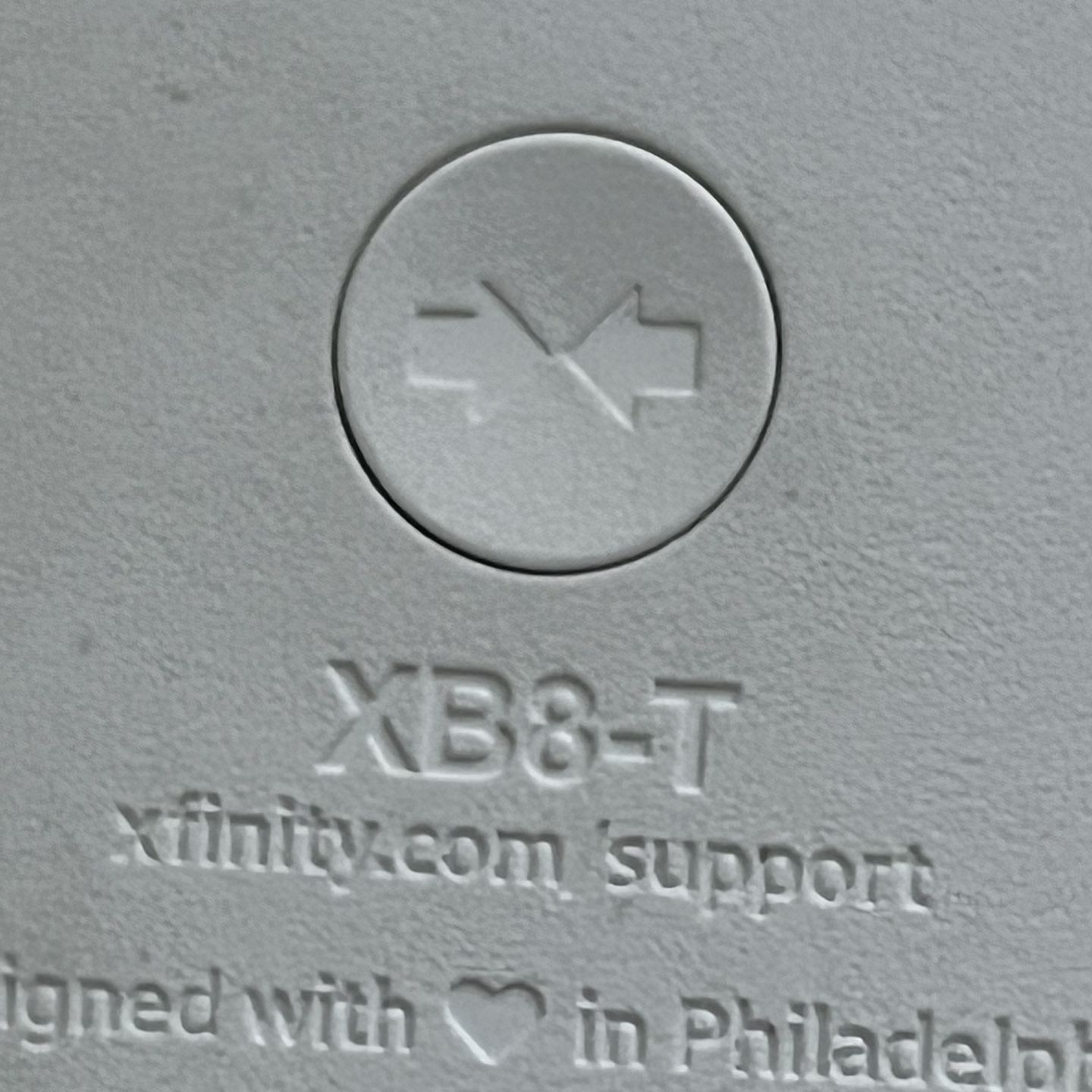 Xfinity Logo Silver
