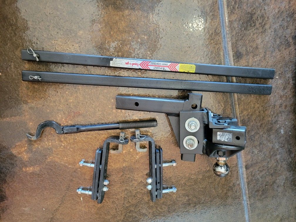 Equal-I-zer Brand Weight Distribution Anti-sway Load Leveling Tow Hitch ...