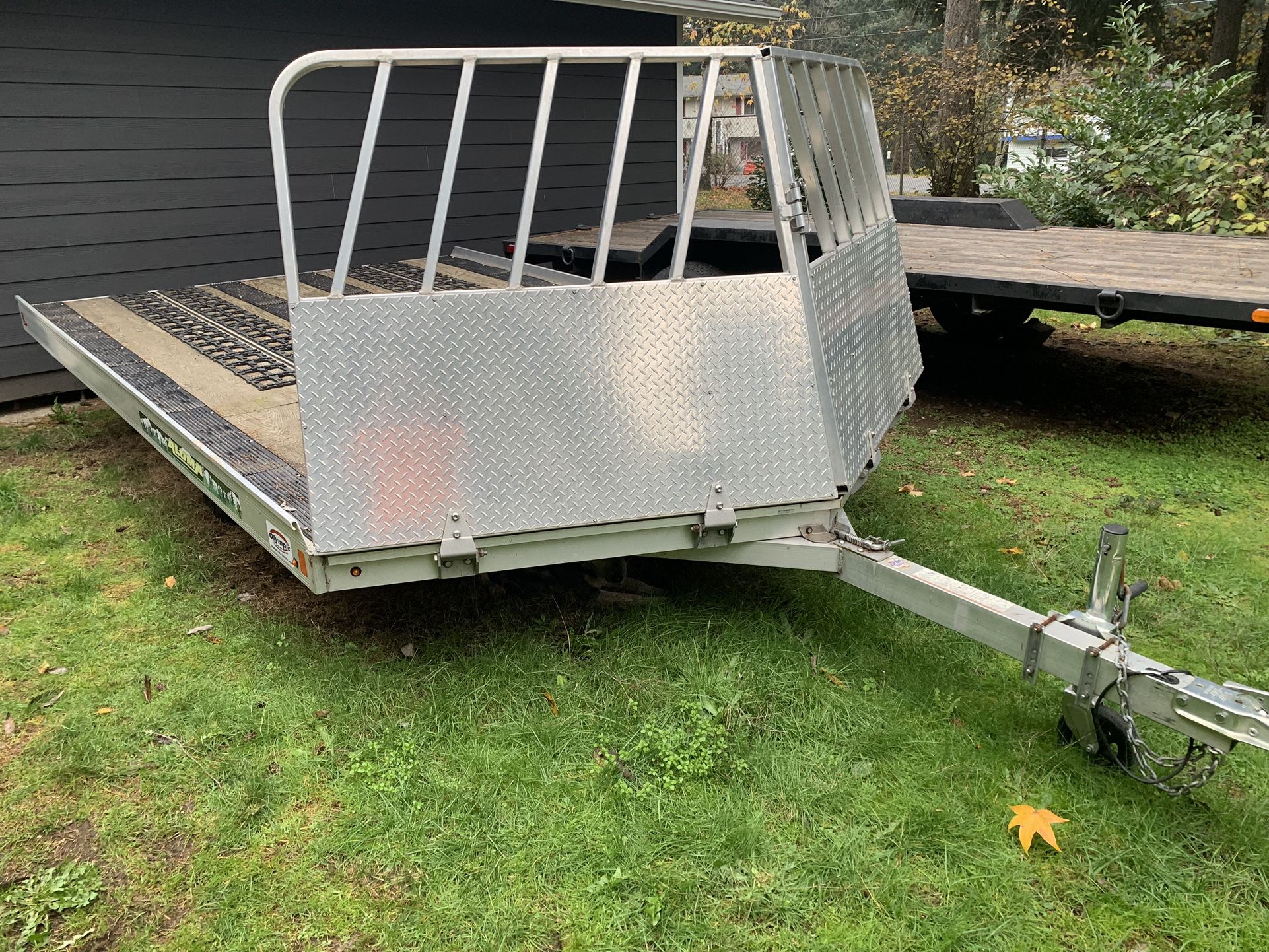 Aluma Snowmobile Tilt Deck Trailer for Sale in Gig Harbor, WA - OfferUp