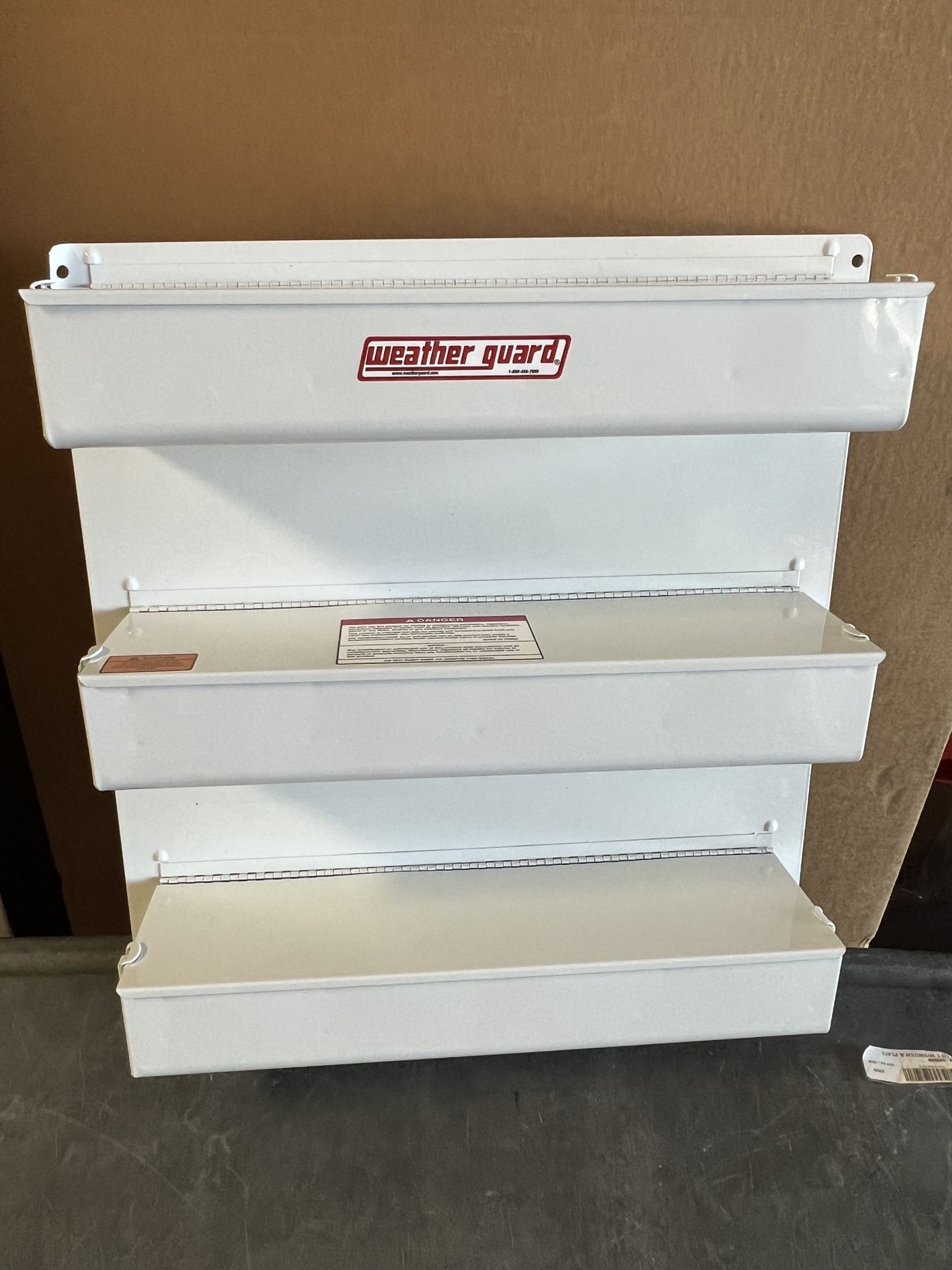 Weather Guard Universal Door Closed Trays Organizer Length 21.75" 9871 ...