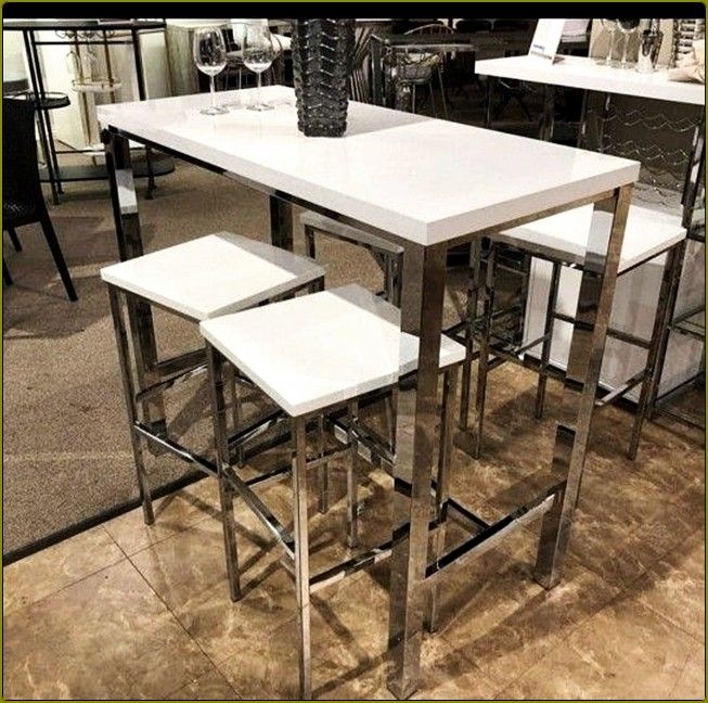 White Bar Sets For Home