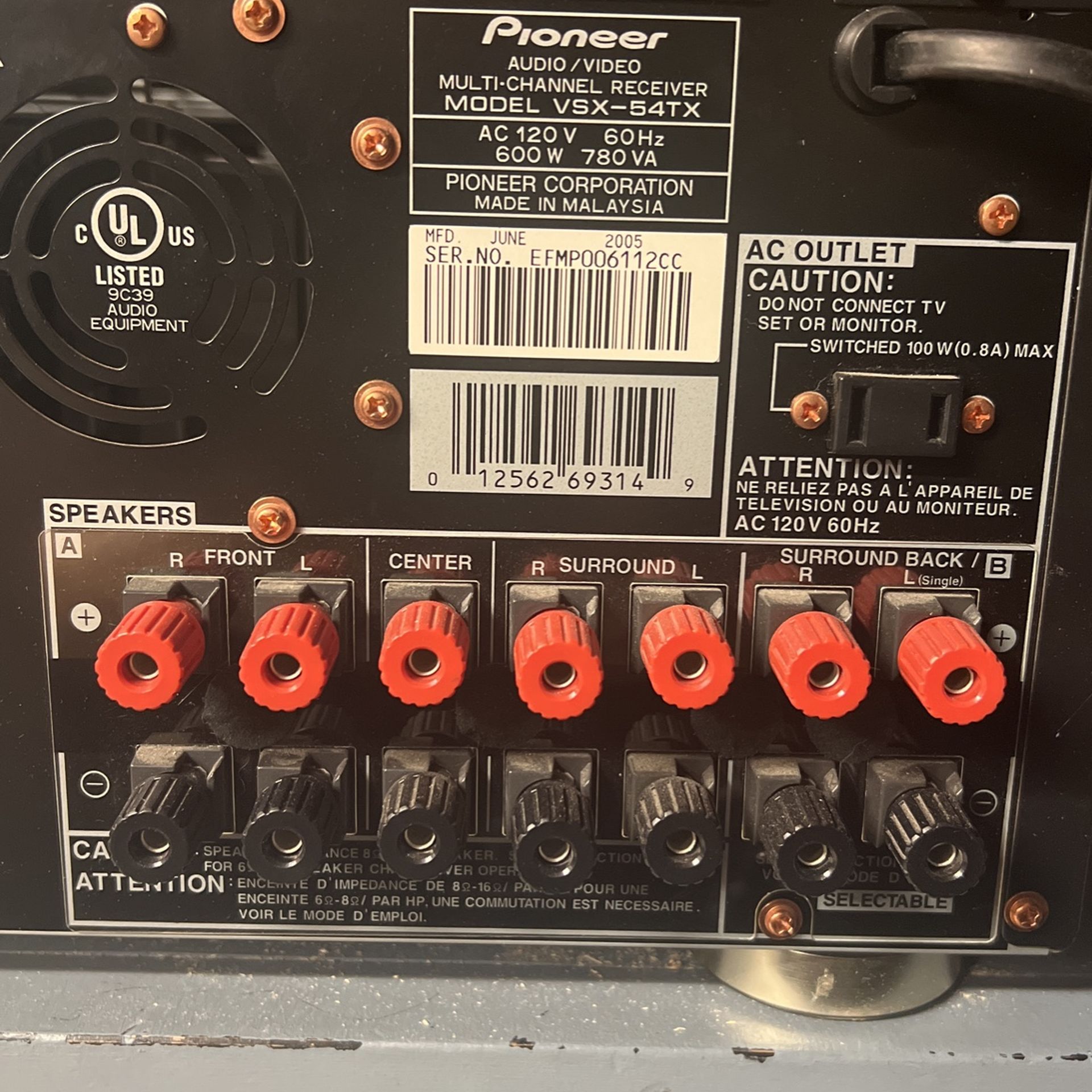 Pioneer Receiver for Sale in Santa Ana, CA - OfferUp