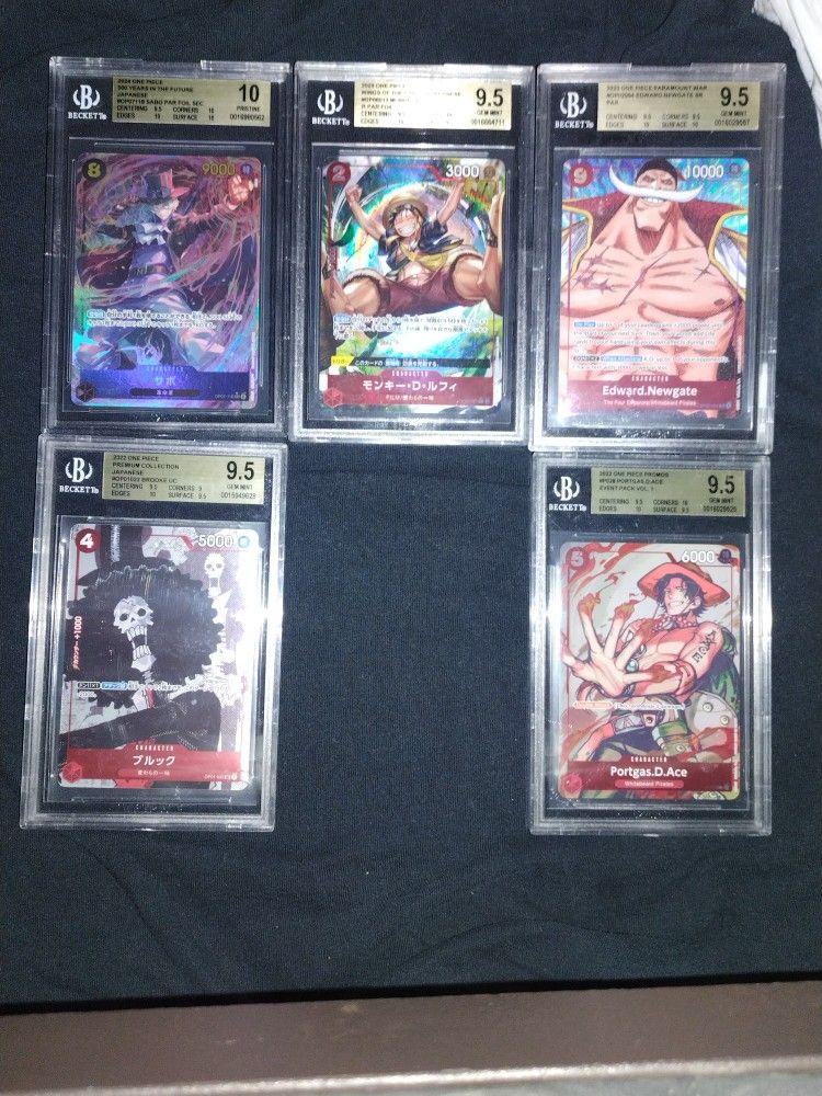 One Piece (Beckett Slabs 5x) for Sale in Compton, CA - OfferUp