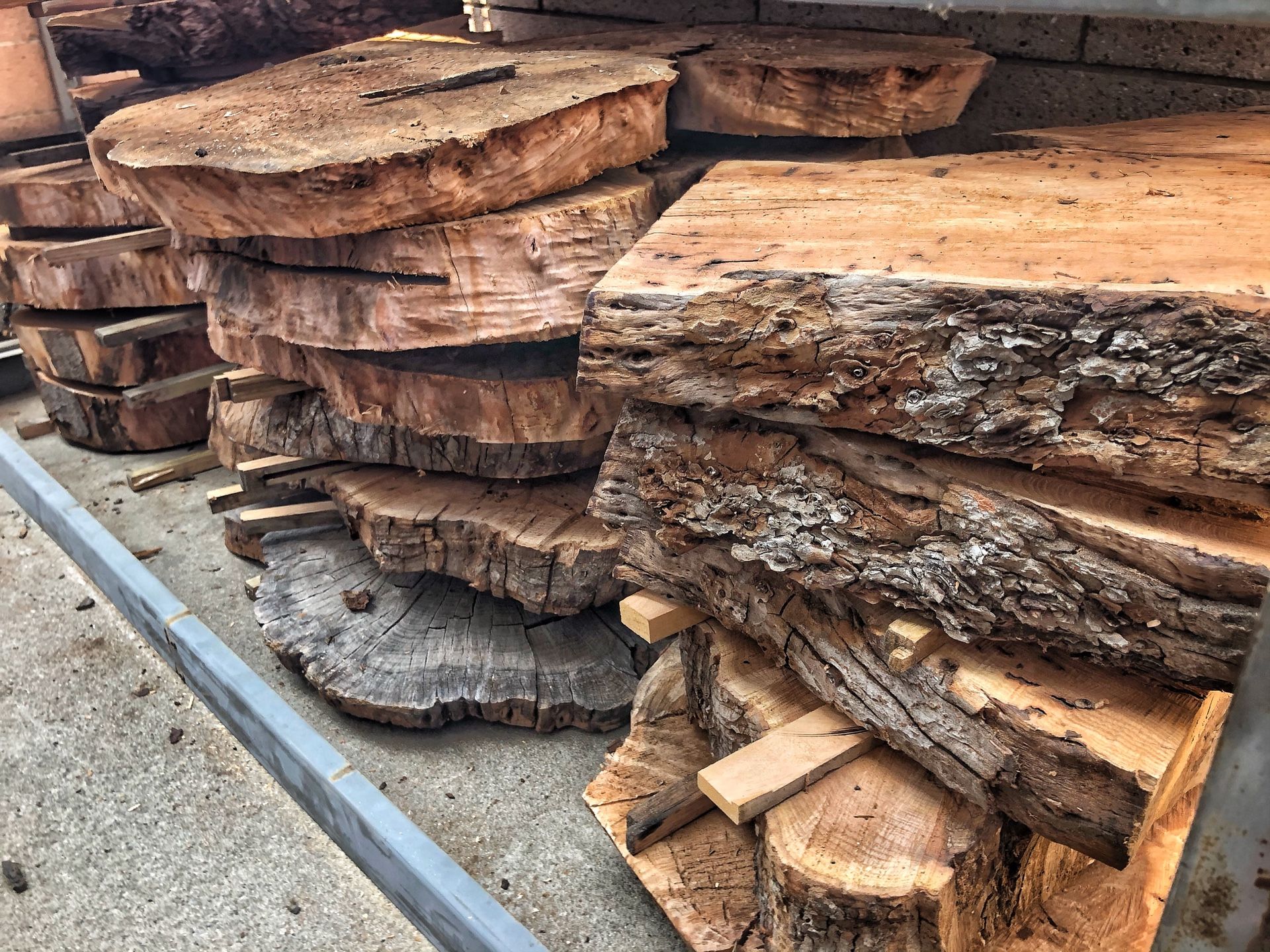 Updated 7/17/20 - Rough cut wood slabs for woodworking, live edge ...