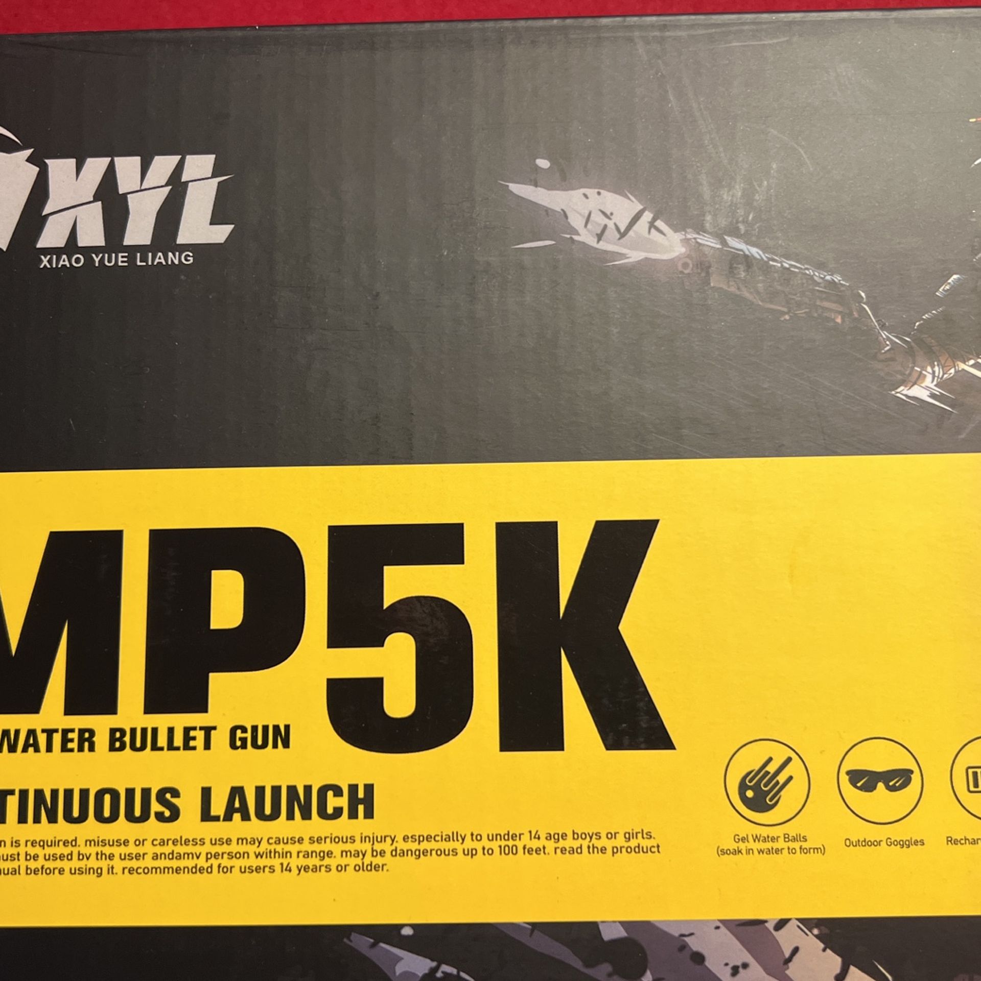 Kyl Mp5k Water Bullet Gun- Continuous Launch for Sale in Waddell, AZ ...