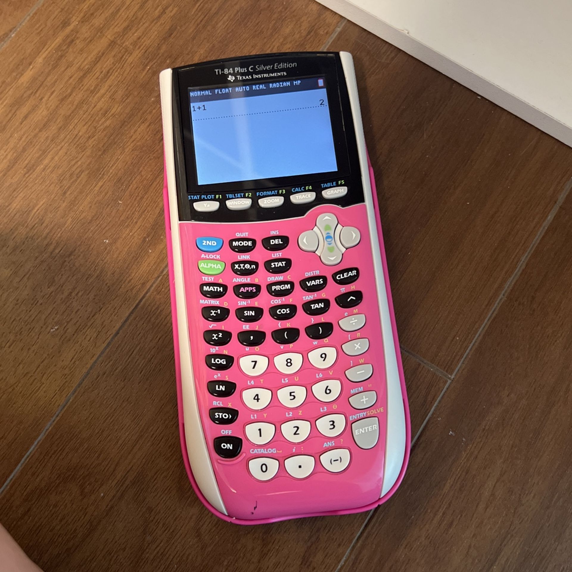 Pink Graphing Calculator
