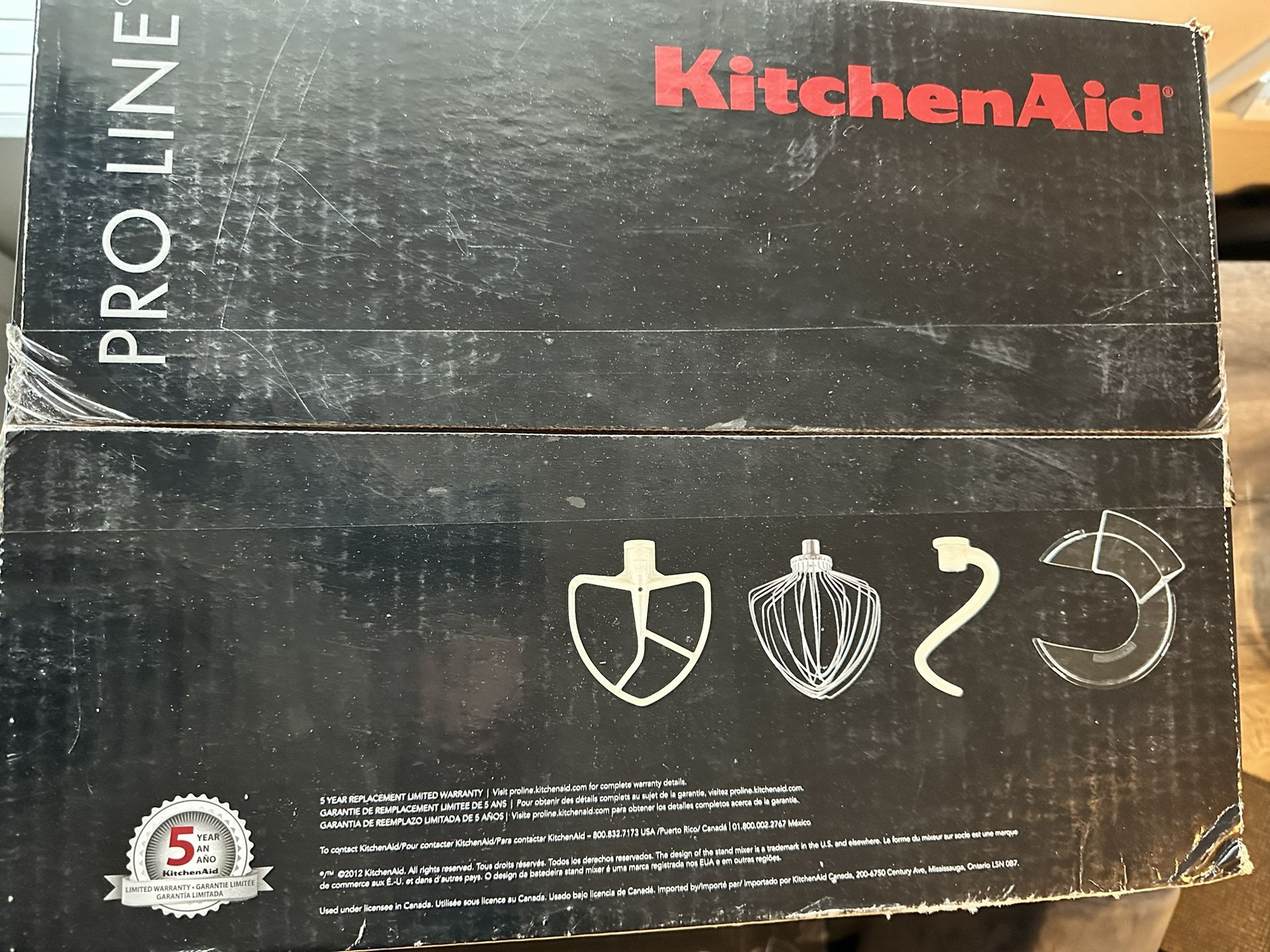 KitchenAid Pro Line Stand Mixer 7-Quart - Candy Apple Red for Sale in ...