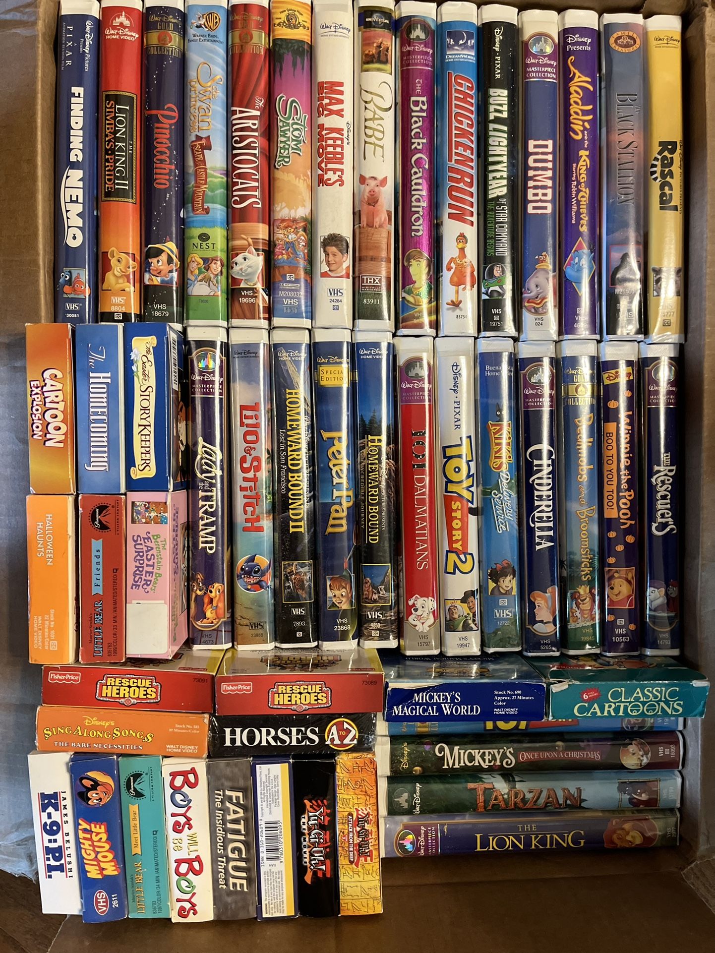 VHS MOVIES - Classics Includes 25 Walt Disney for Sale in Colleyville ...