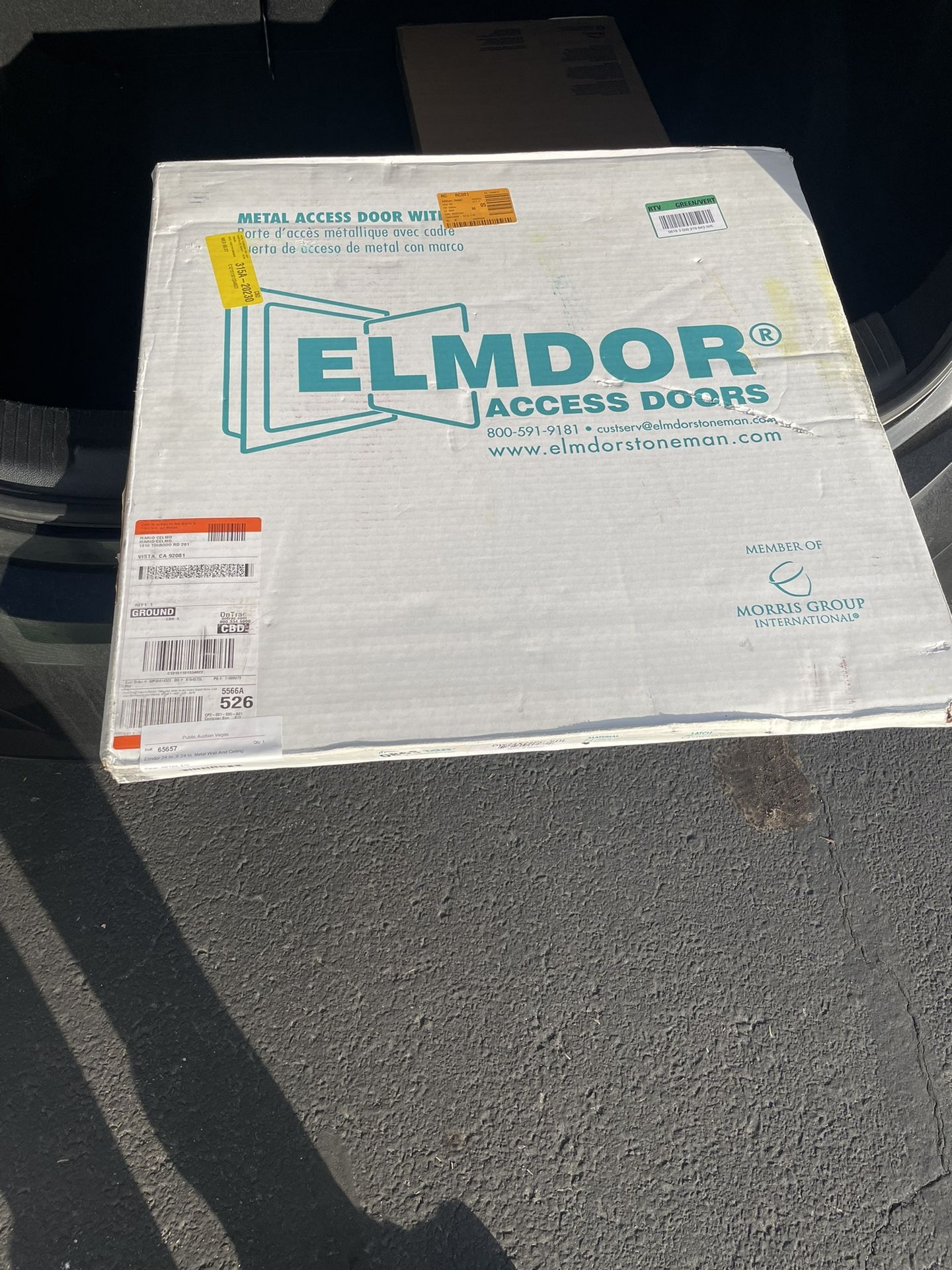 Access Panel Door, Elmdor Panel Door, New In Box, 24”x24”, $45 for Sale ...