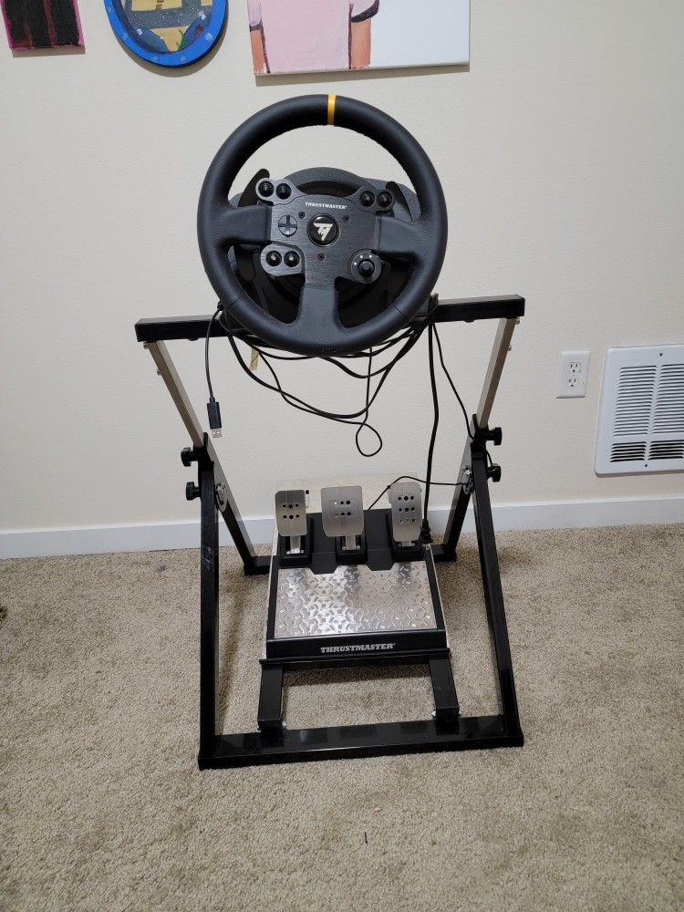 Thrustmaster TX RW Leather Wheel For Xbox And Pc for Sale in Hillsboro ...
