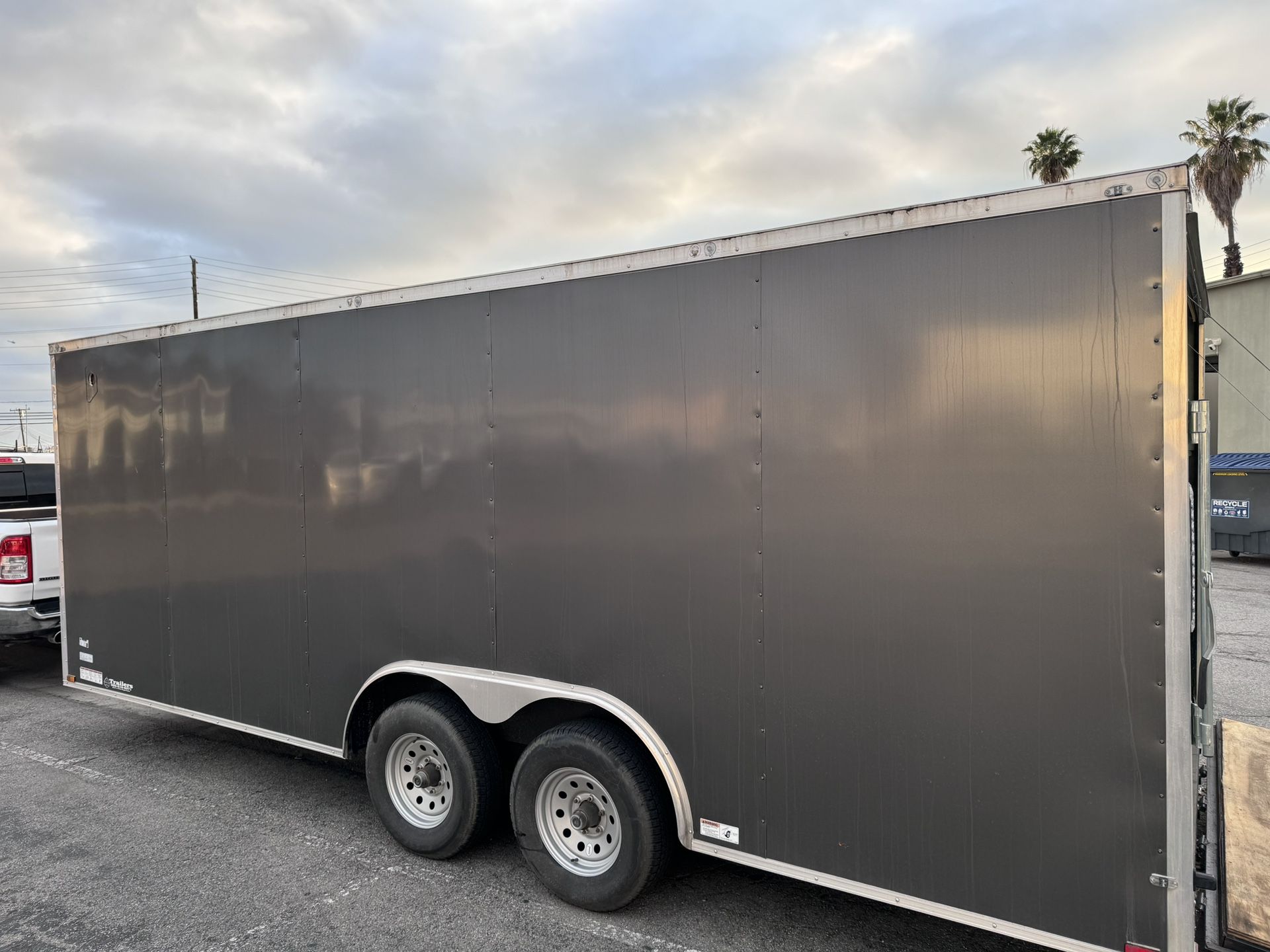 2022 Enclosed Trailer 8.5X20 for Sale in Garden Grove, CA - OfferUp