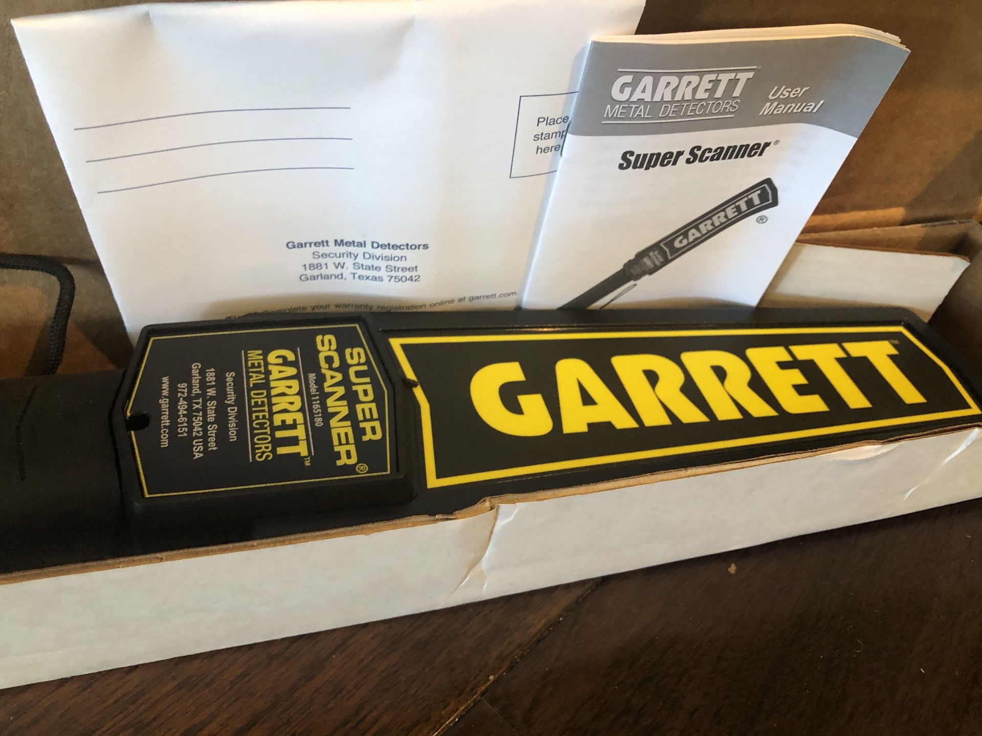 Metal Detecting Wand For Wood