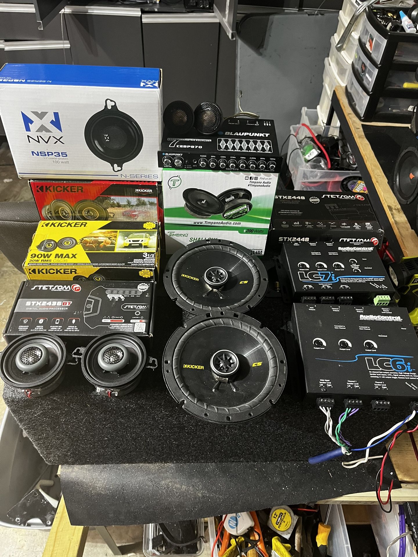 Car Stereo Speakers Processors Loc’s From $25 And Up for Sale in ...