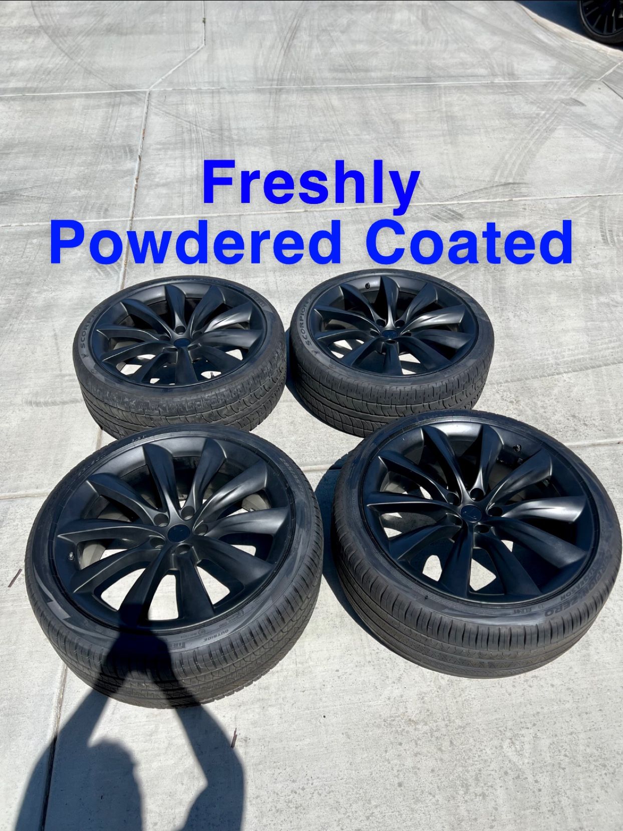 Tesla 22 Inch Turbine Black Model X Rims OEM for Sale in Riverside, CA ...