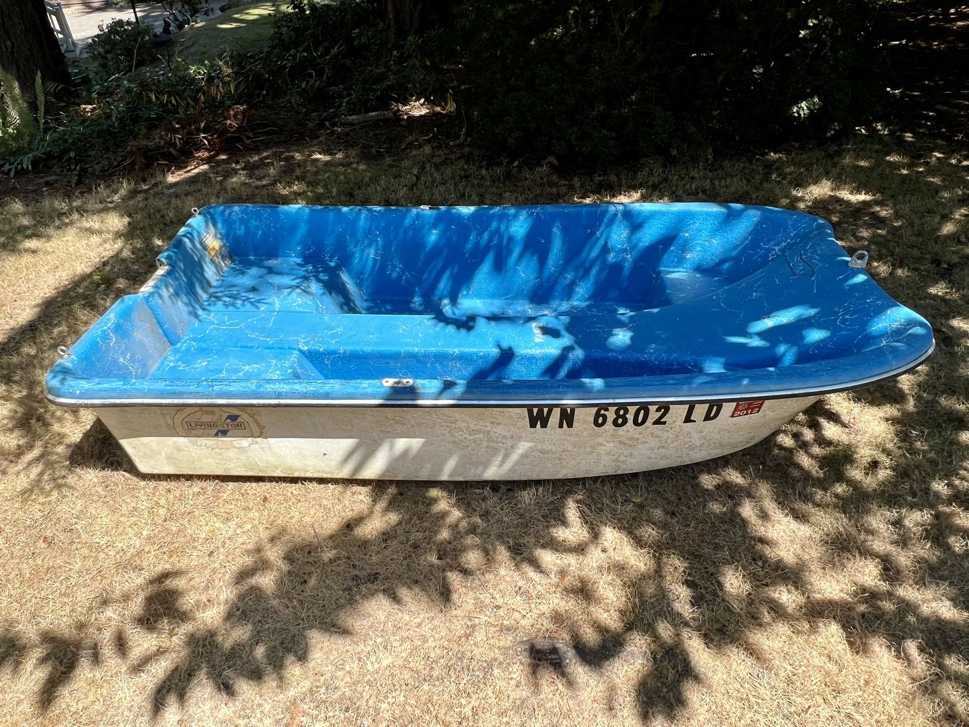 Livingston Fiberglass Boat - 7’ for Sale in Edmonds, WA - OfferUp