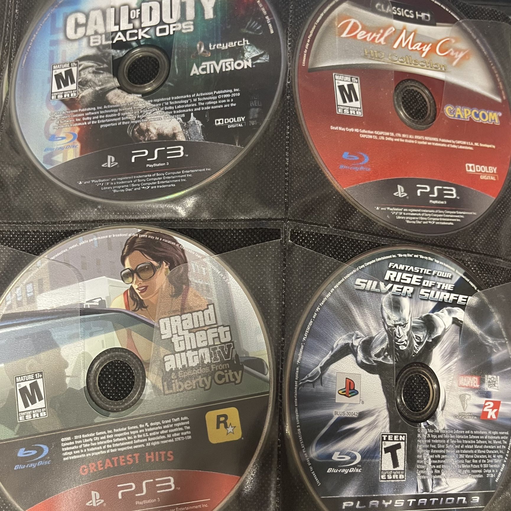 Blank Ps3 Game Cover