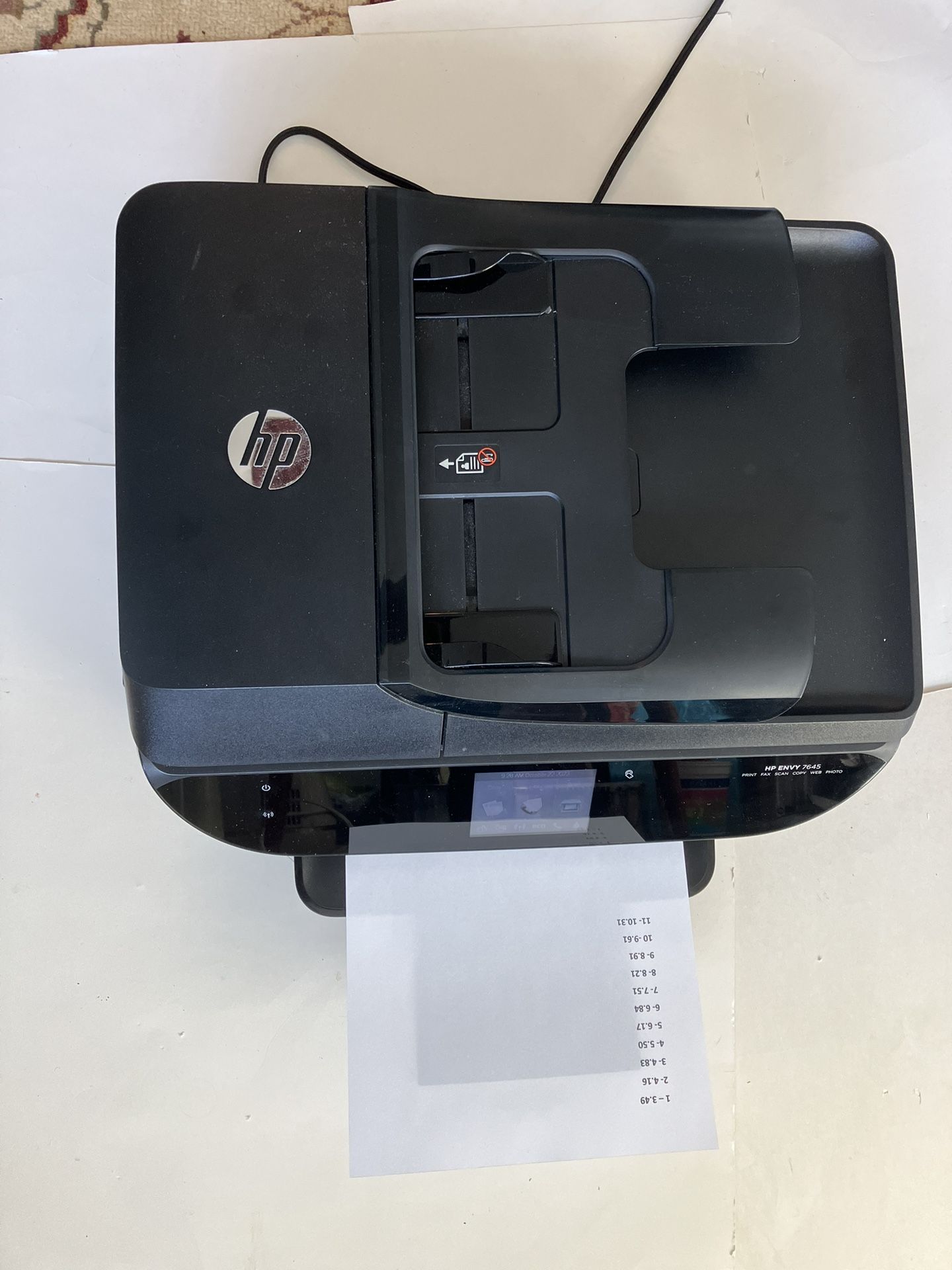 HP Envy 7645 Inkjet Printer Wireless All In One Color Printer Scanner W ...