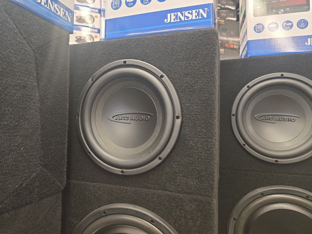 Arc Audio 12" Sub With Slim Box for Sale in Chula Vista, CA - OfferUp