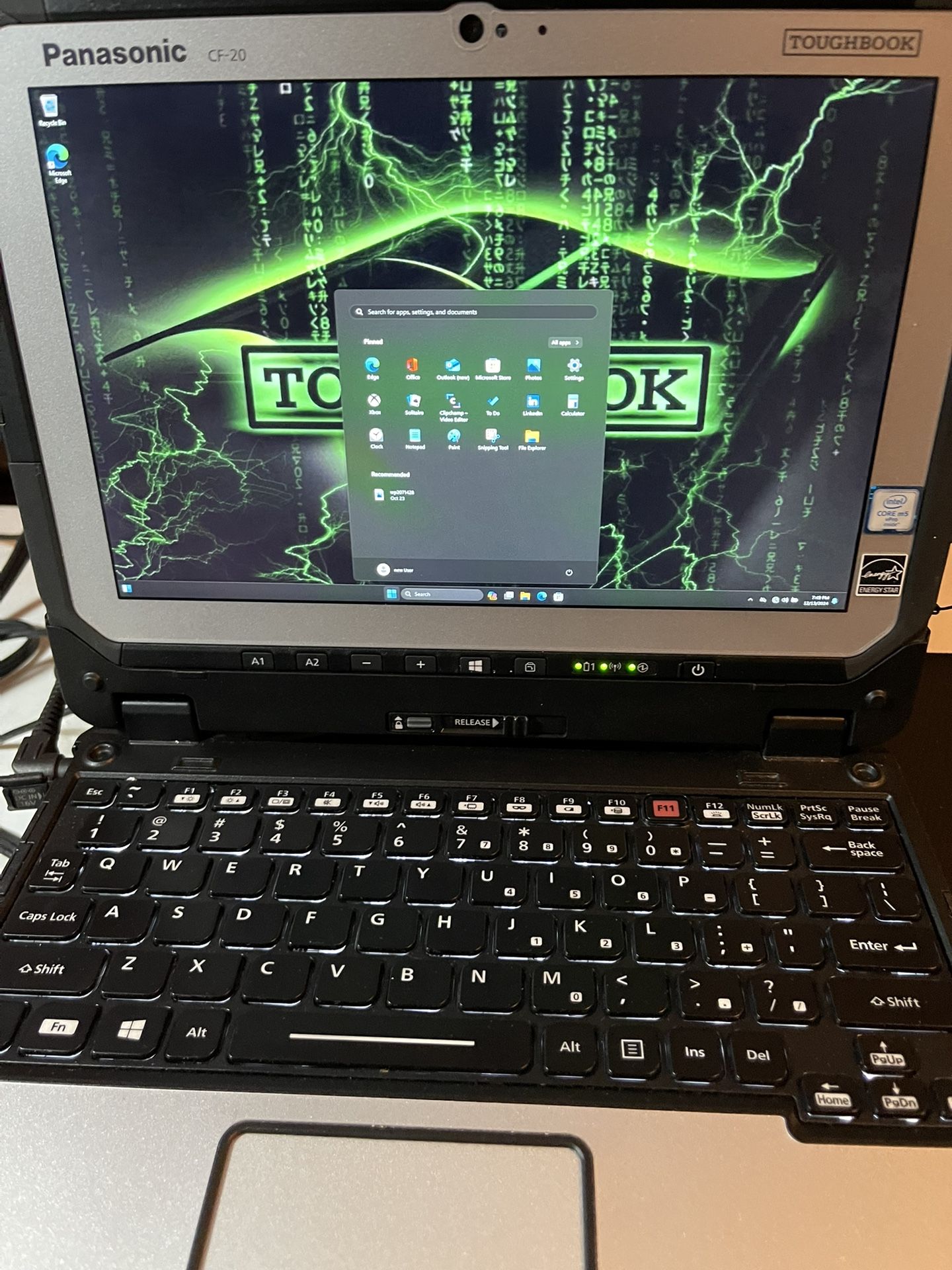 Panasonic Toughbook Tablet CF-20 | 10.1” | Multi-Touch | 1.10GHz: 2 ...