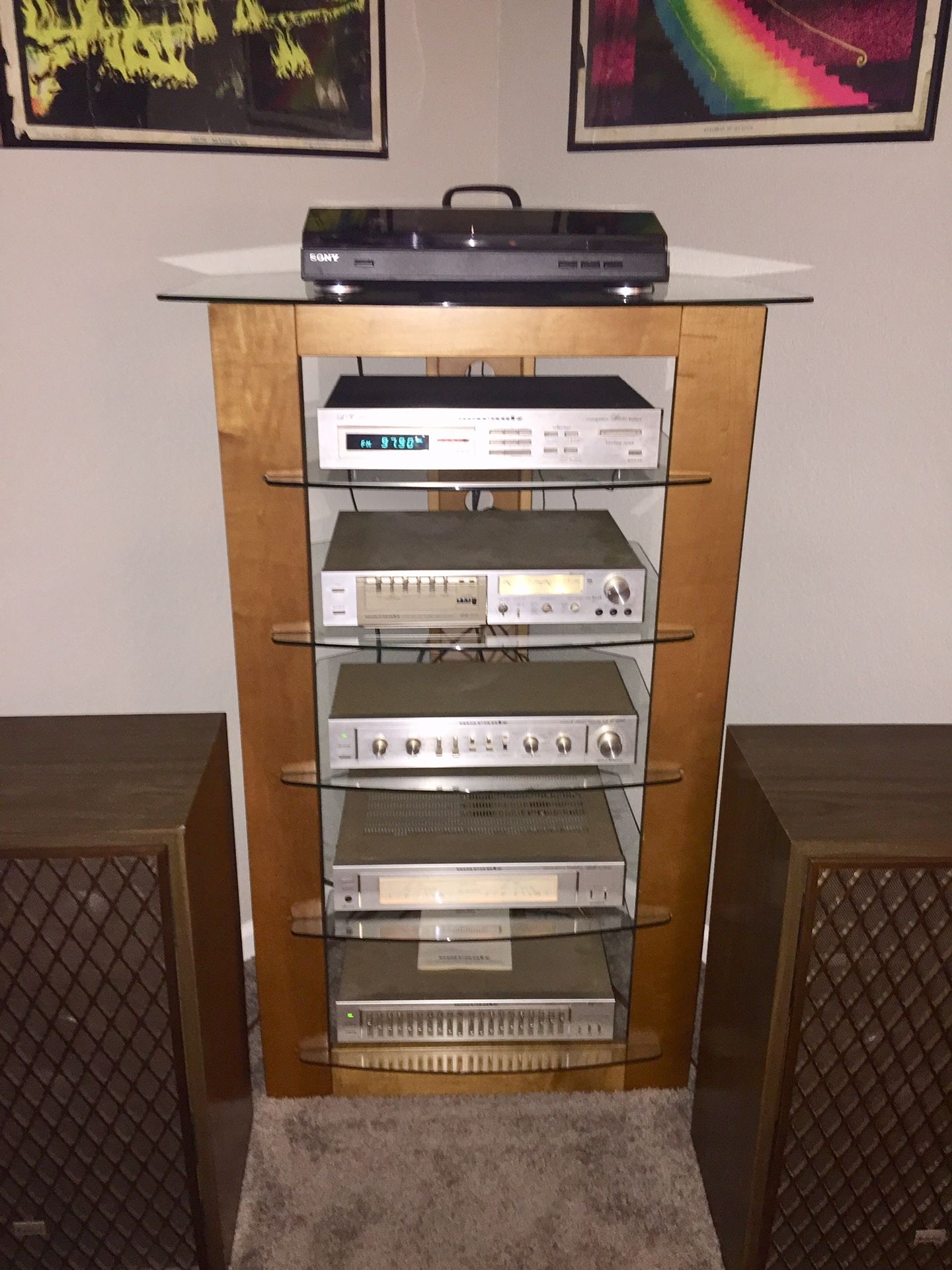 Vintage Marantz Stereo Rack