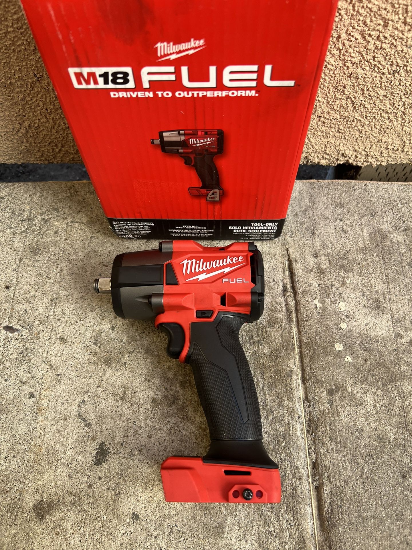 Milwaukee M18 FUEL Gen 2 18V Lithium lon Brushless Cordless Mid Torque ...