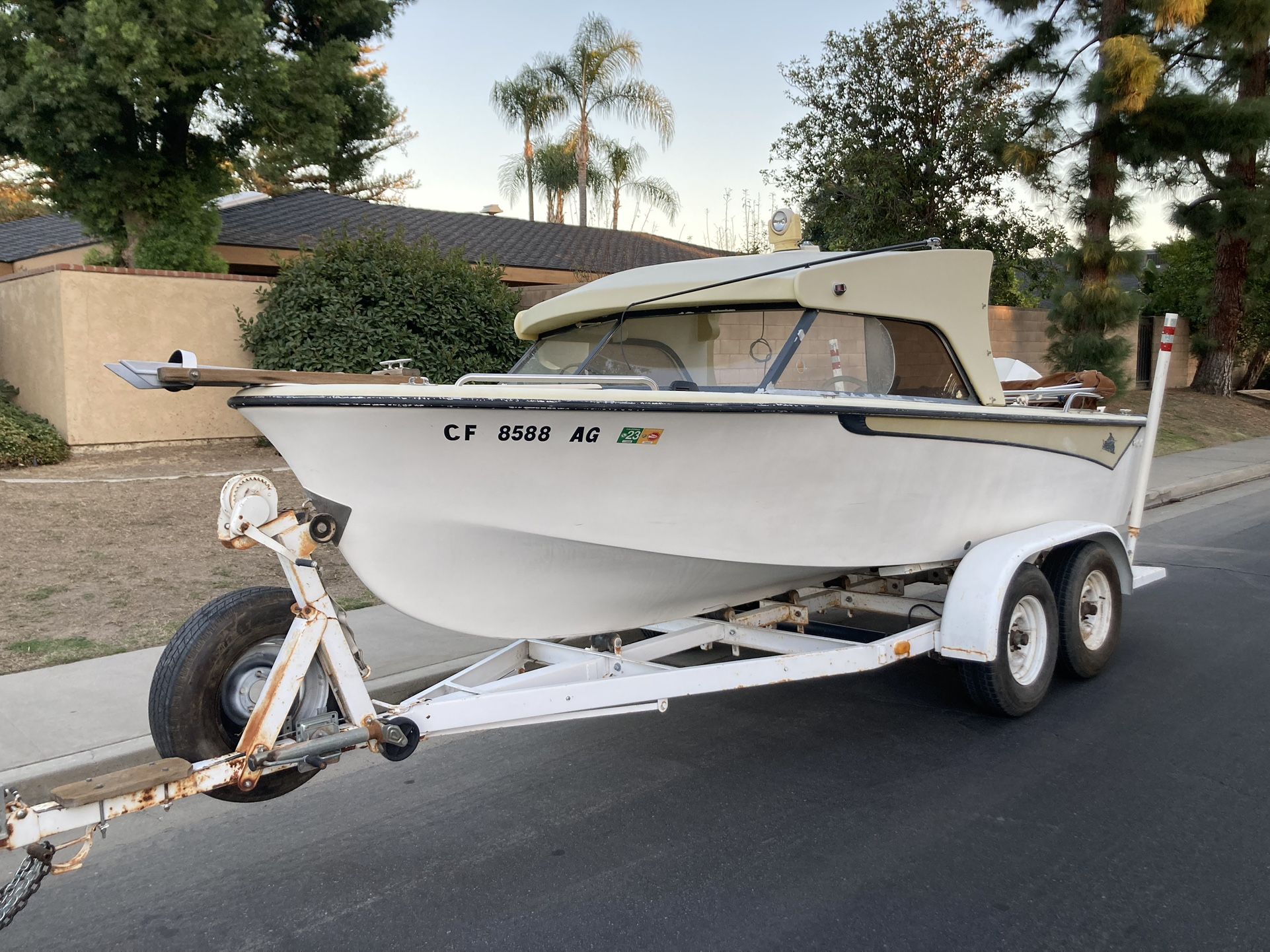 1961 Sabre Craft 18 Foot Pleasure Cruiser for Sale in Bakersfield, CA ...