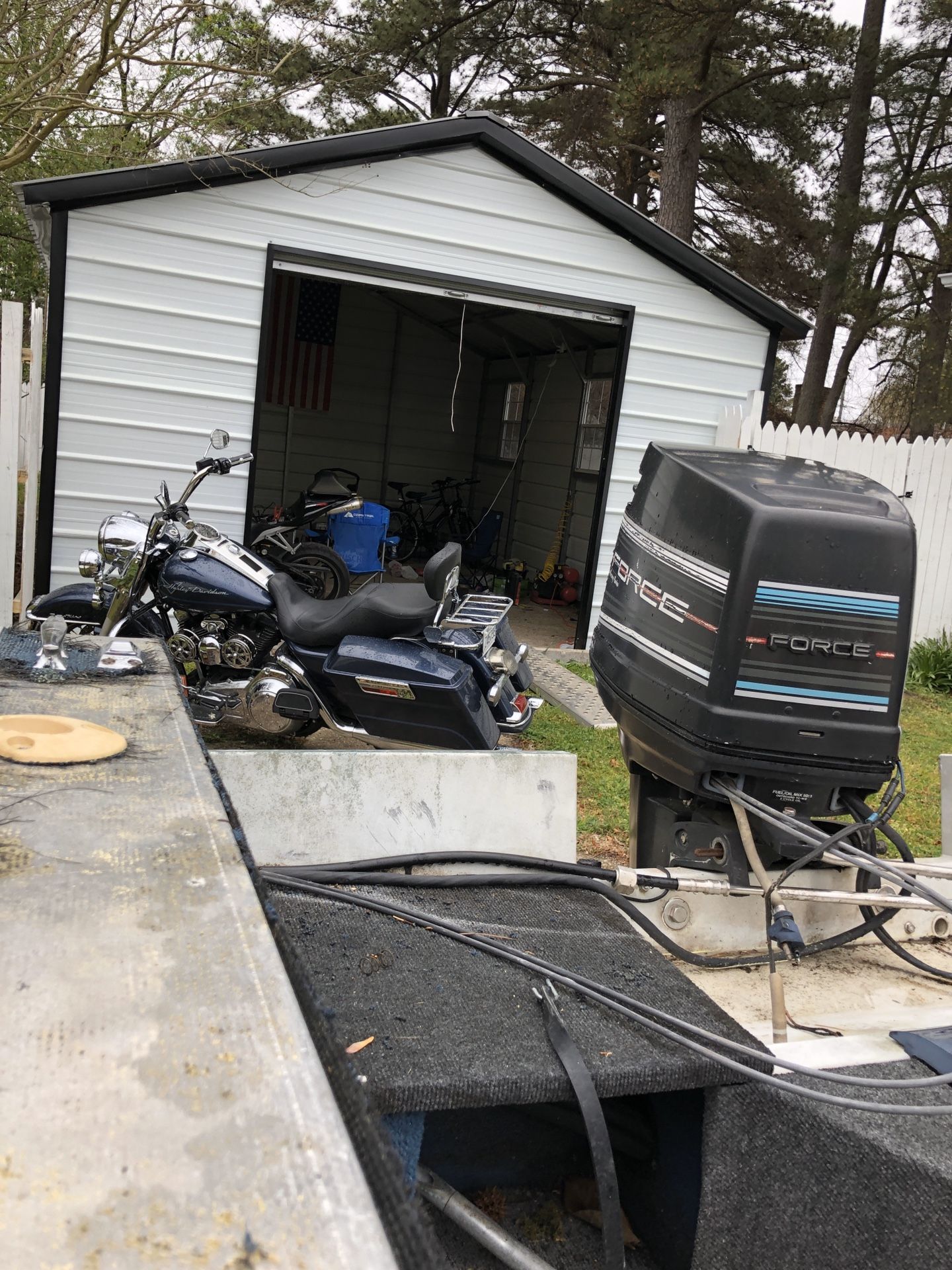 1994 spectrum 16 sport with 70hp force for Sale in Virginia Beach, VA ...