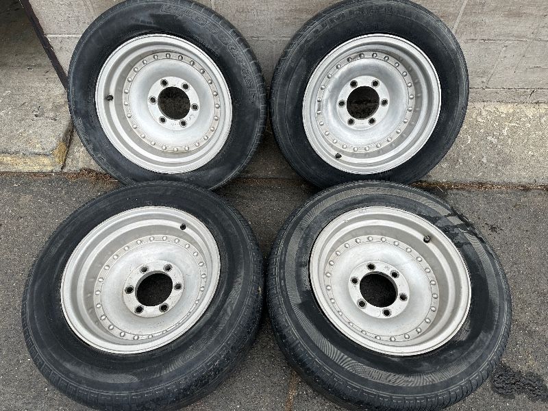 Centerline style 6 lug 15x8.5 alloy rims Toyota, Chevy, Nissan, more ...