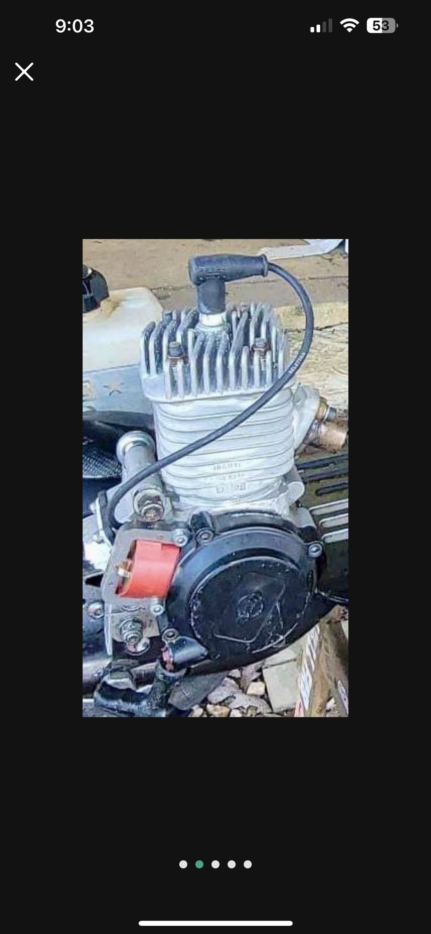 BZM/Malossi 50cc Air Cooled Engine For Goped Go Ped Bladez Uberscoot ...