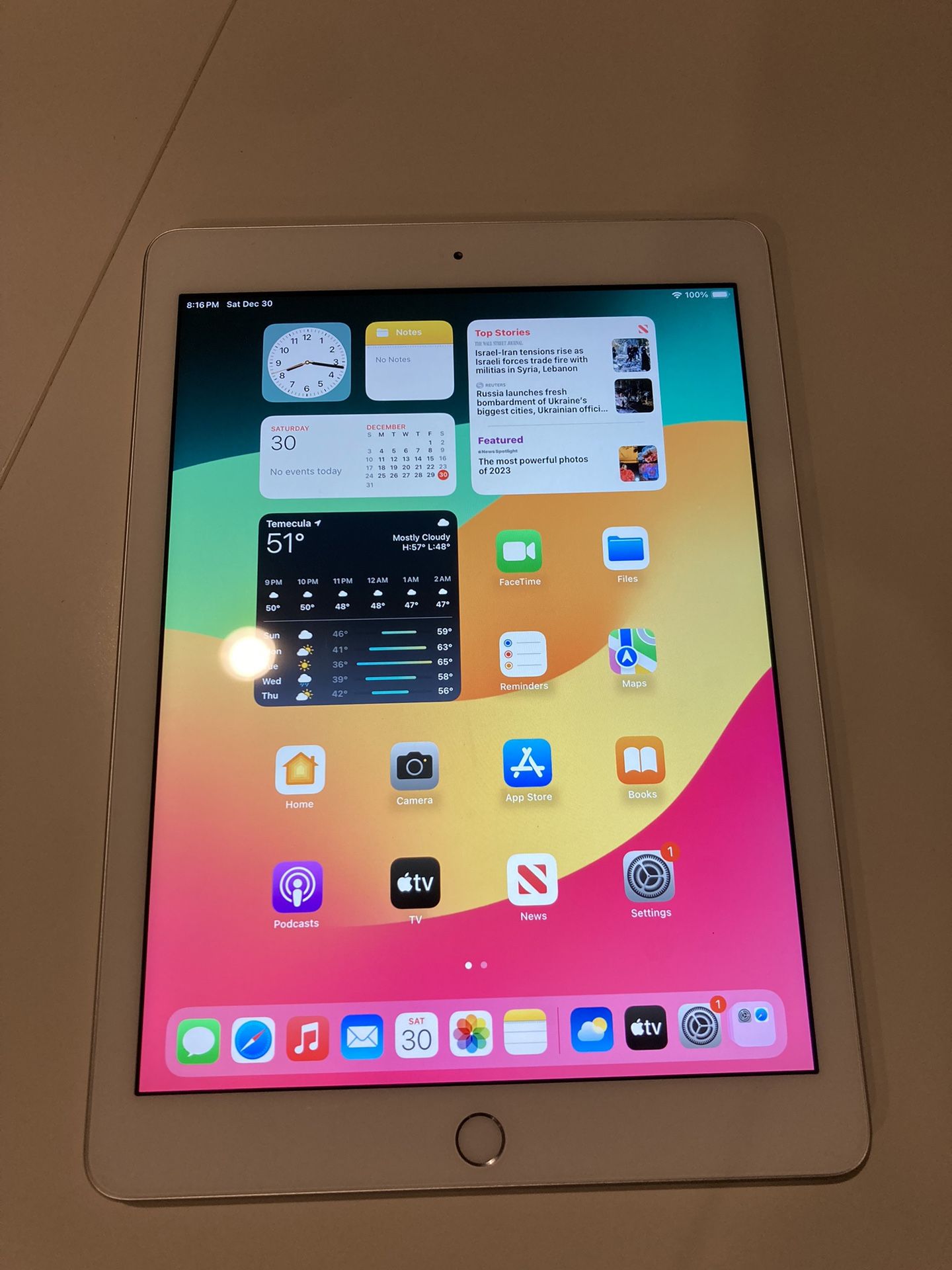 iPad 6th Generation for Sale in Temecula, CA - OfferUp