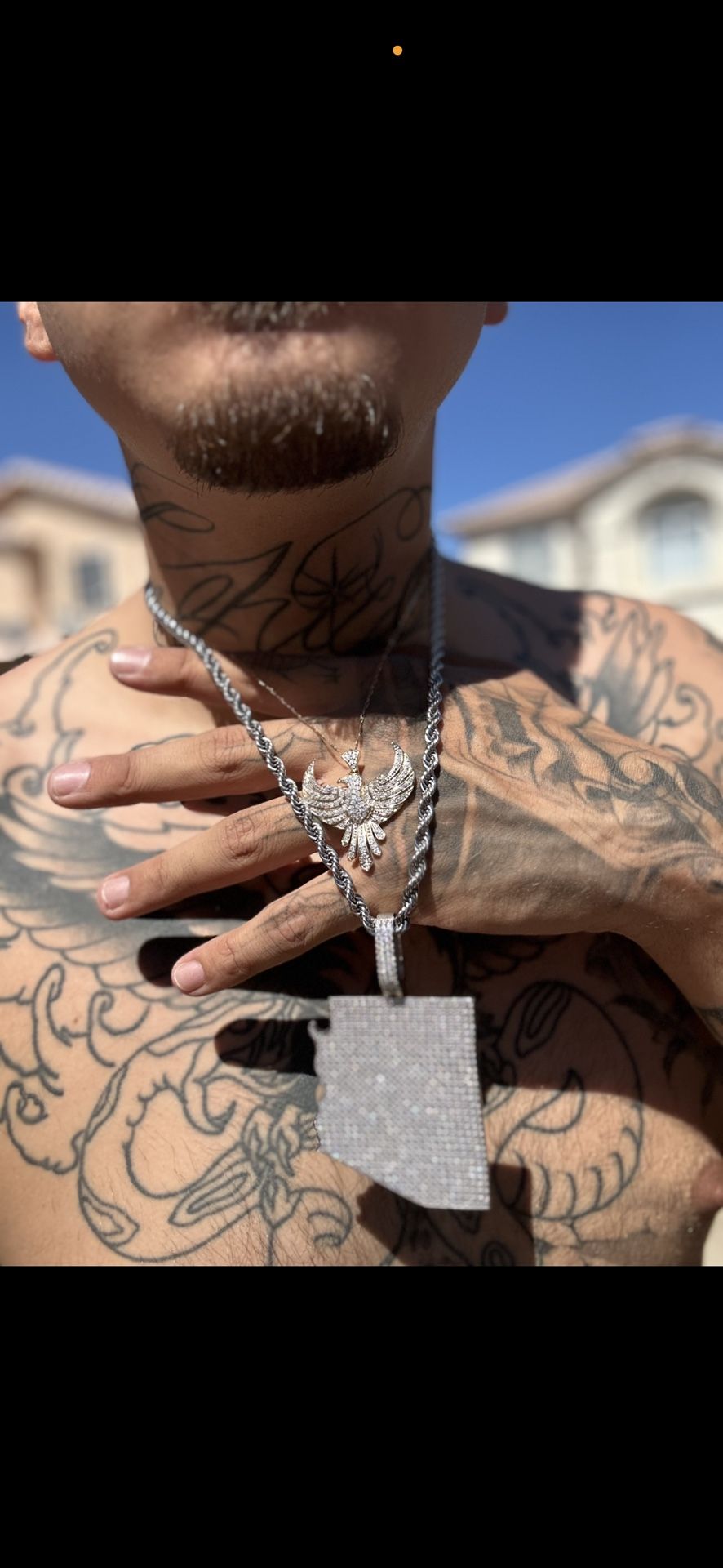 14kt gold and diamond phoenix pendant for Sale in Phoenix, AZ - OfferUp