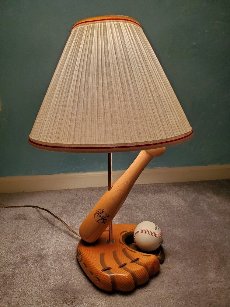 Baseball Bat Lamp