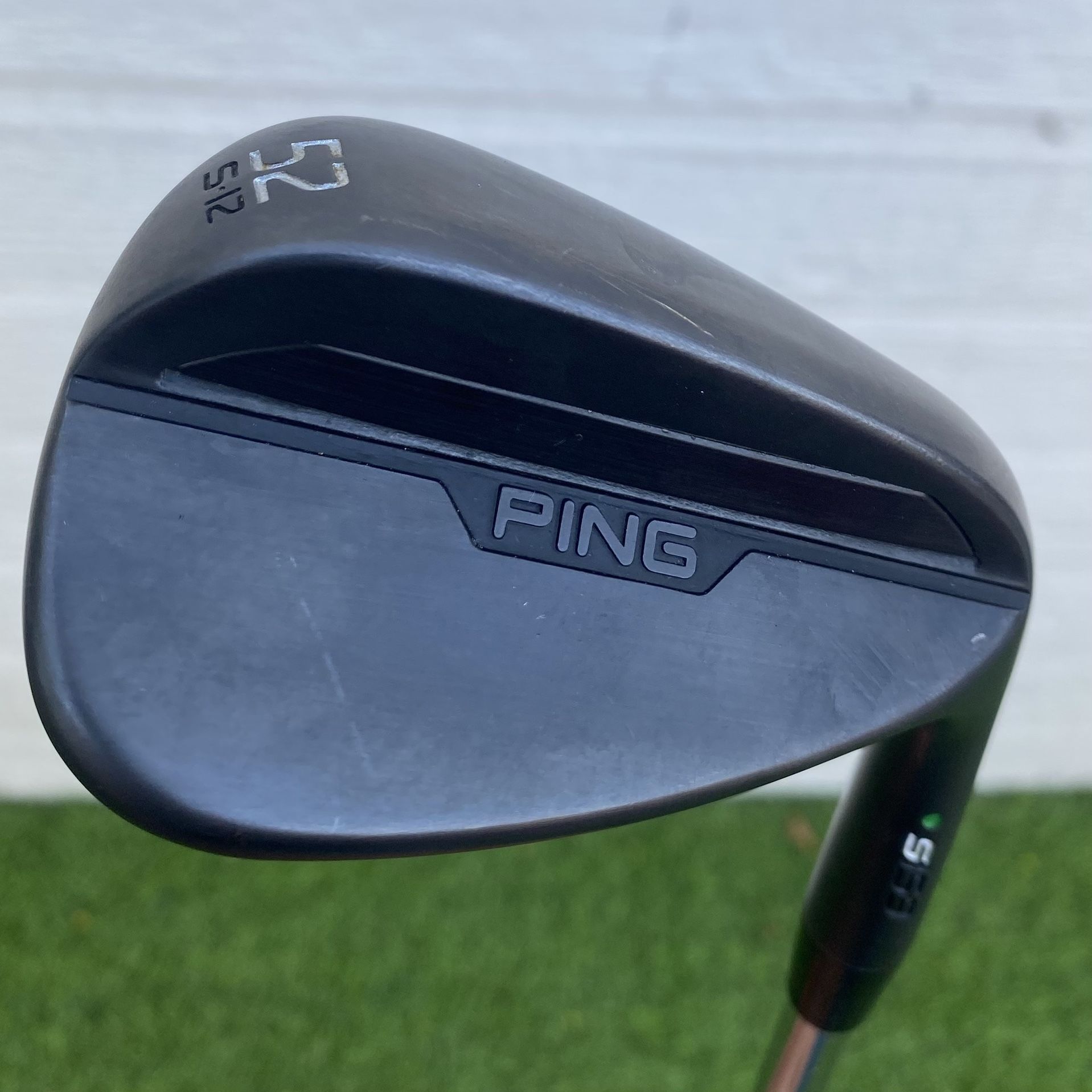 Ping S159 Midnight Black 52° Gap Wedge Steel Shaft for Sale in Whittier ...