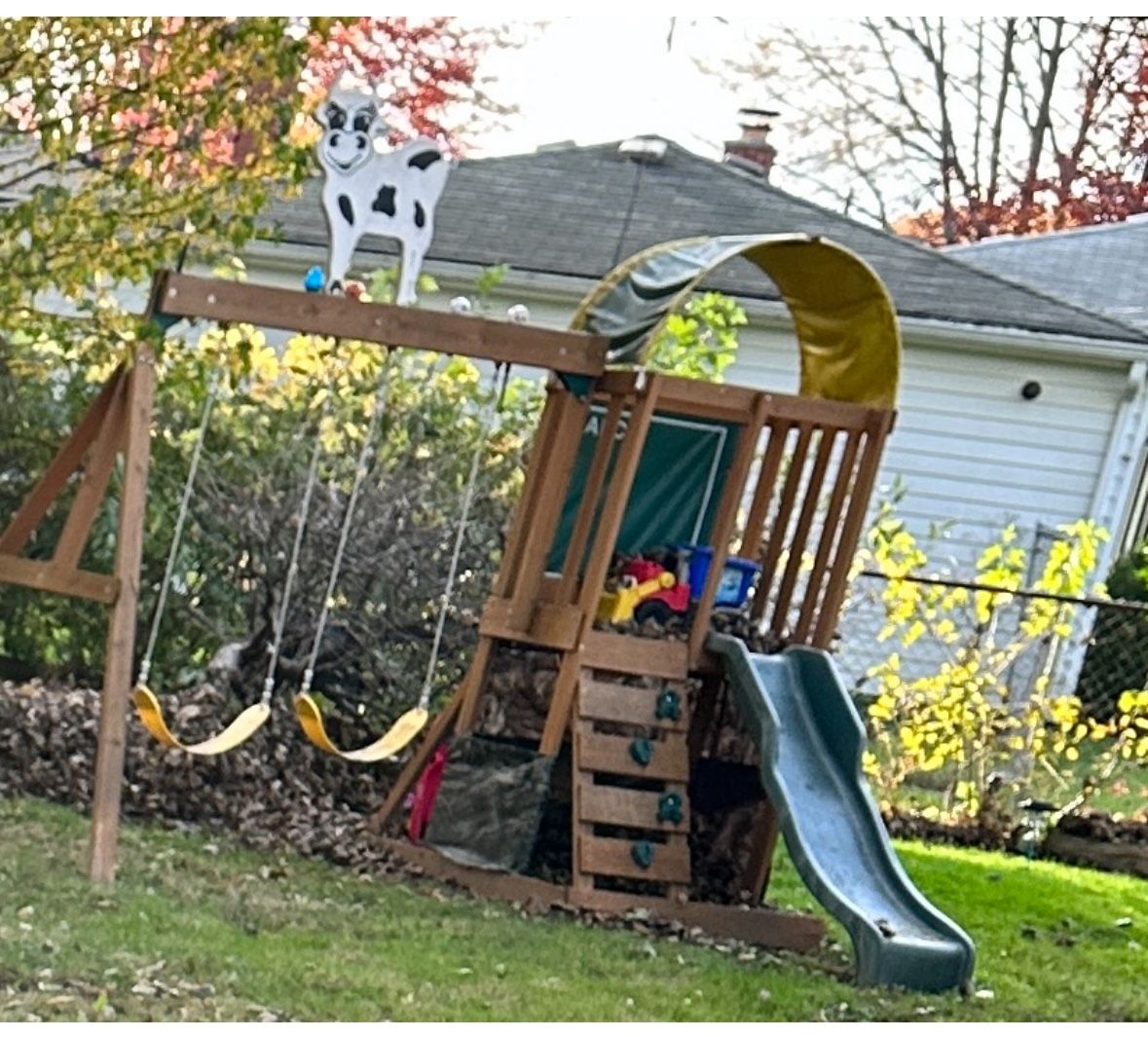 Barely Used Practically New Swing Set-spring Is Going To Arrive Soon ...