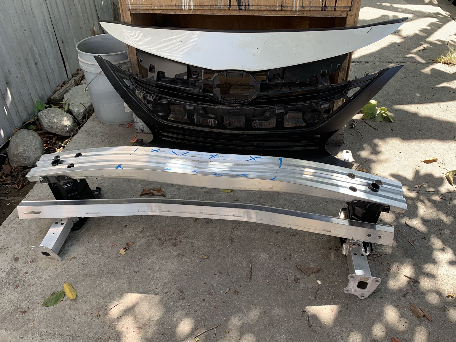 2017-2018-2019 TOYOTA PRIUS PRIME FRONT GRILL & FRONT REINFORCEMENT for ...