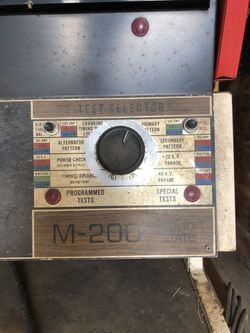 Marquette m-200 Engine Analyzer for Sale in Ravensdale, WA - OfferUp