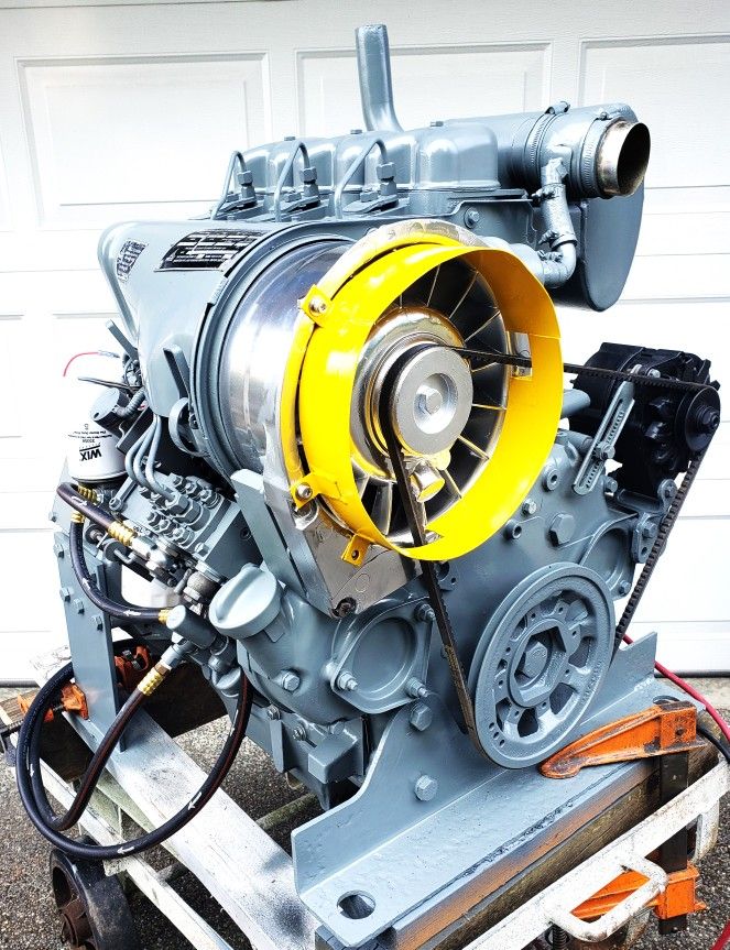 Air Cooled Deutz Diesel engine F3L914, 35kw, 48+ HP 2006. for Sale in ...