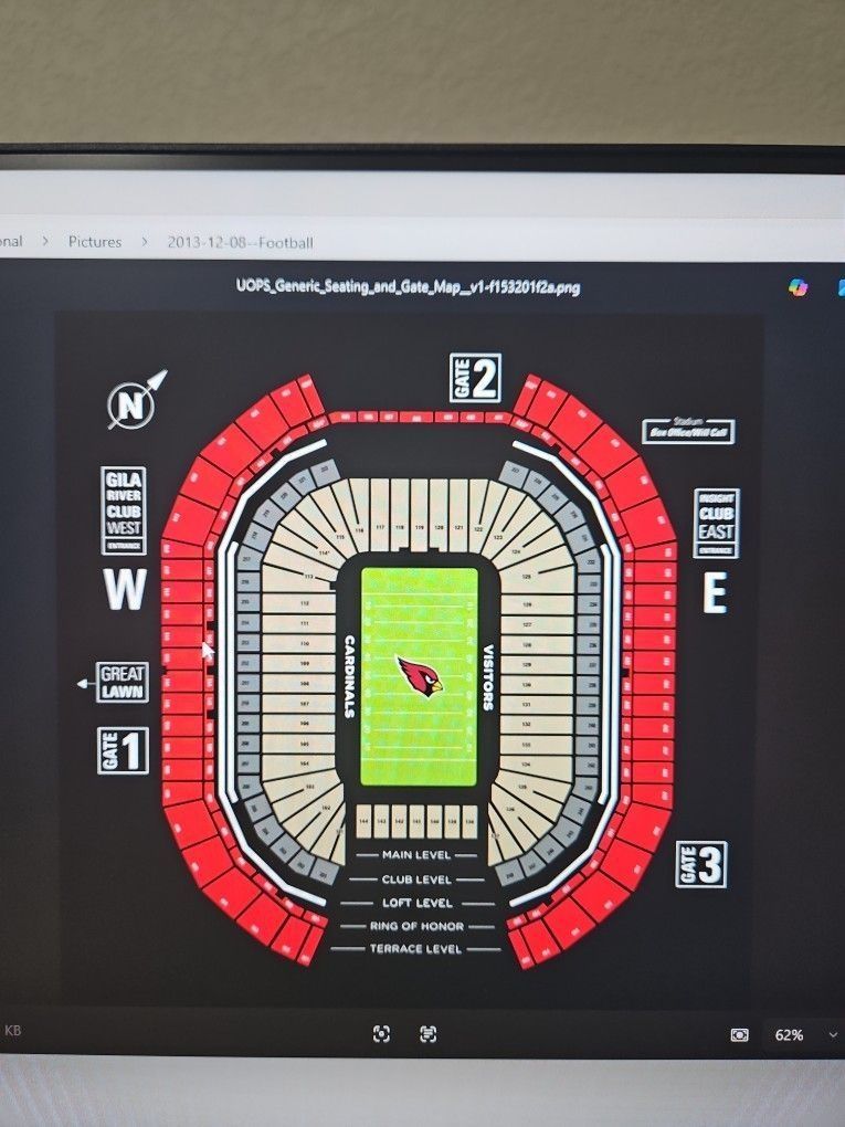 Jacksonville Jaguars vs Arizona Cardinals Front Row/aisle Seats ...