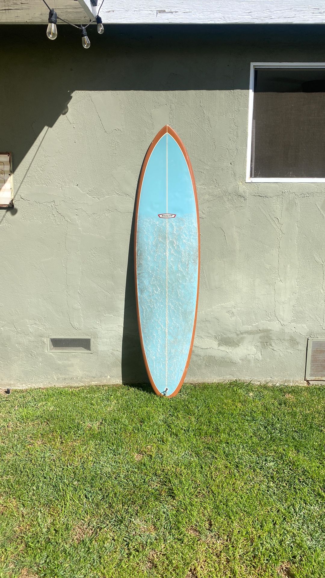 7’4” Surfboard Mid length Tim Bessell for Sale in San Diego, CA - OfferUp