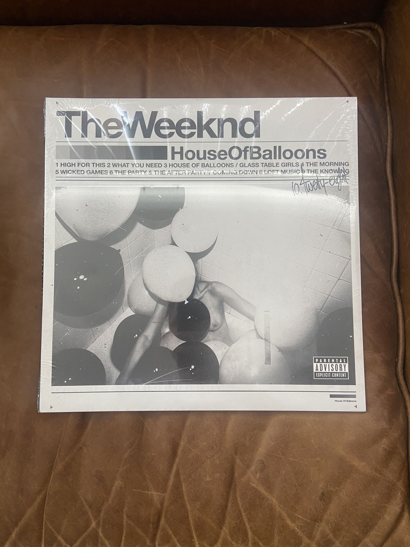 The Weeknd House Of Balloons Album Cover