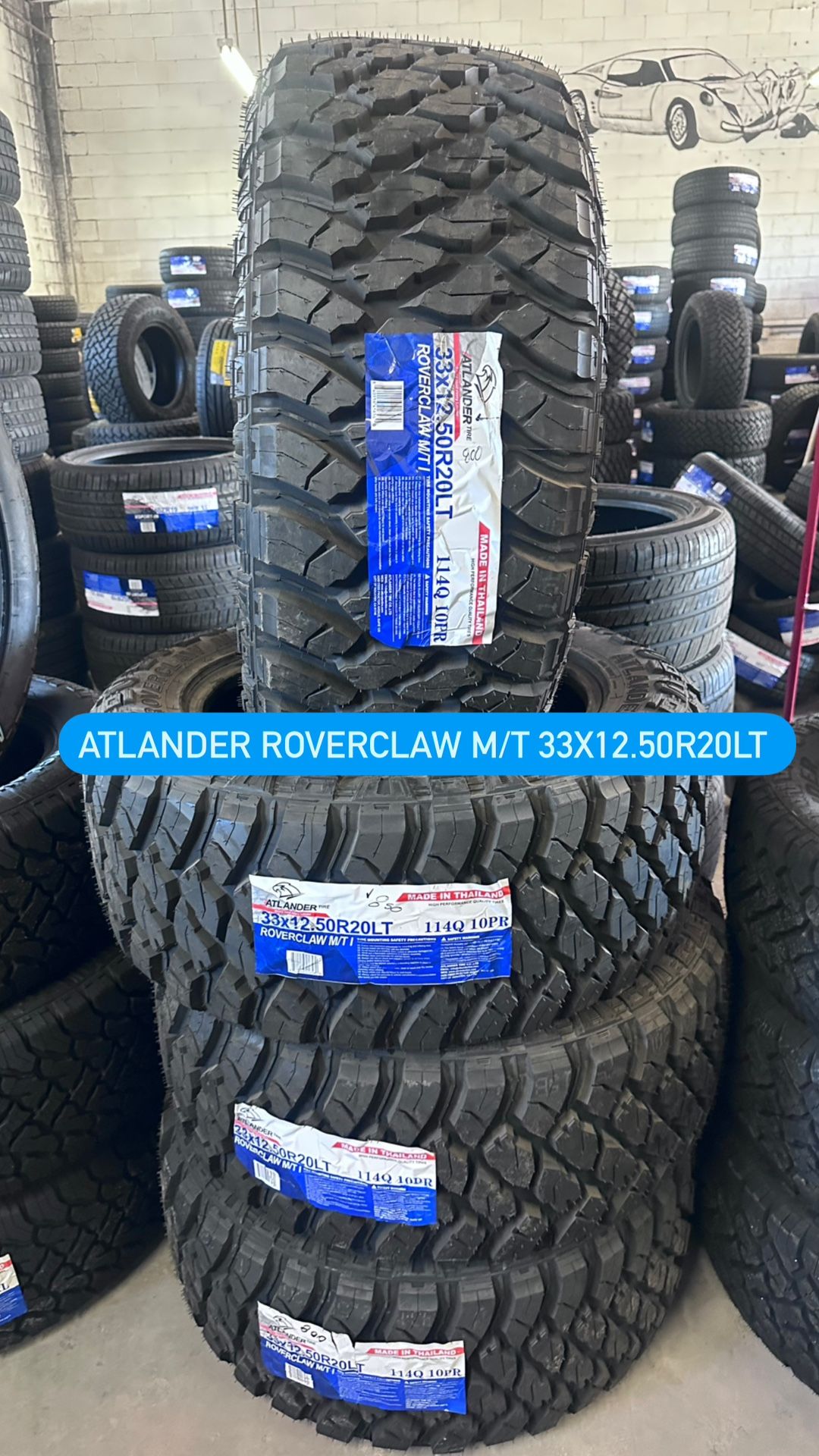 Set Of Four New Atlander Roverclaw AT 275/60/20 | Ask For Sizes | for ...