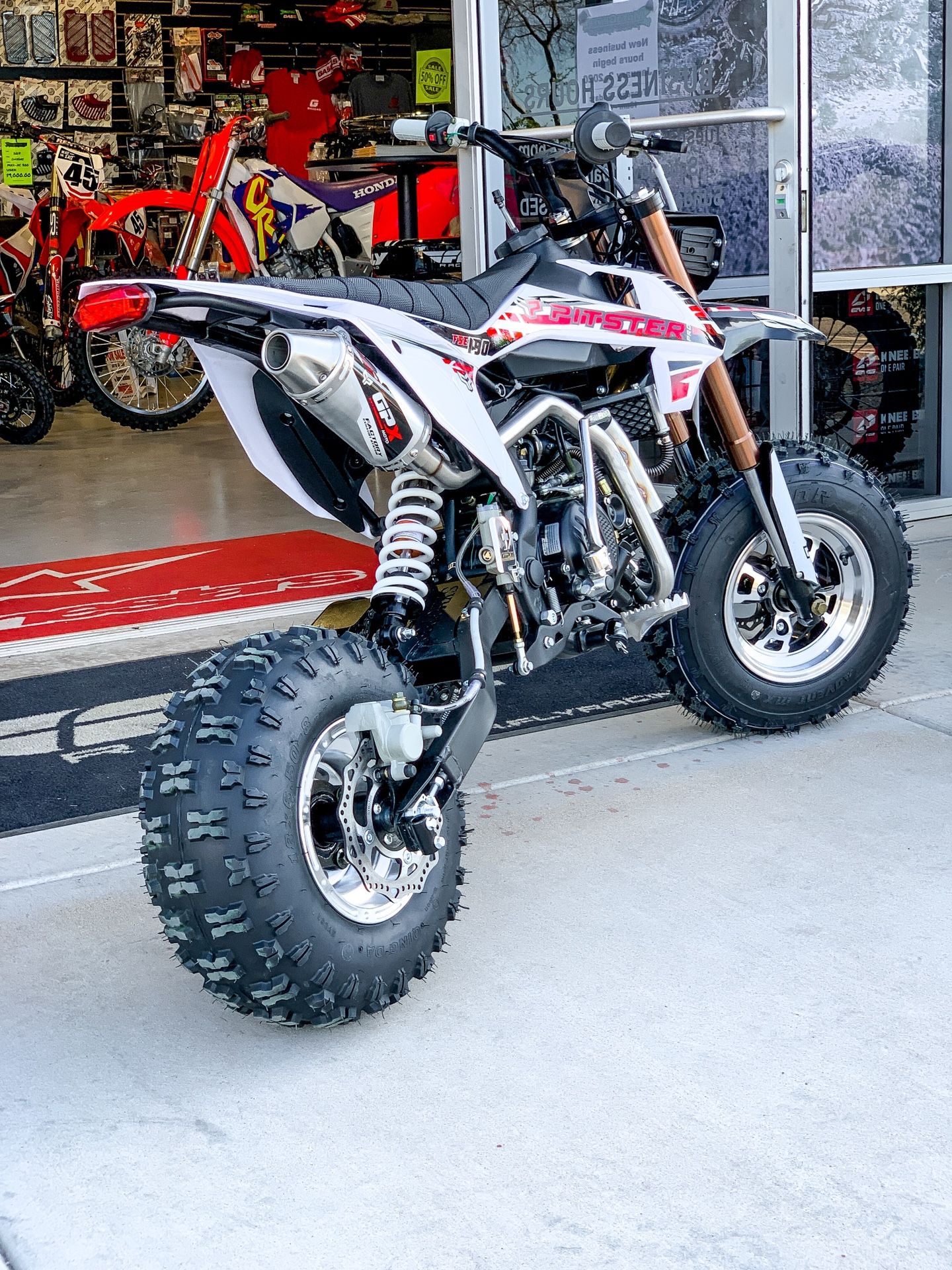 Pitster Pro Fat Tire pit bike 110cc and 190cc motorcycle dirtbike for Sale in Mesa, AZ - OfferUp