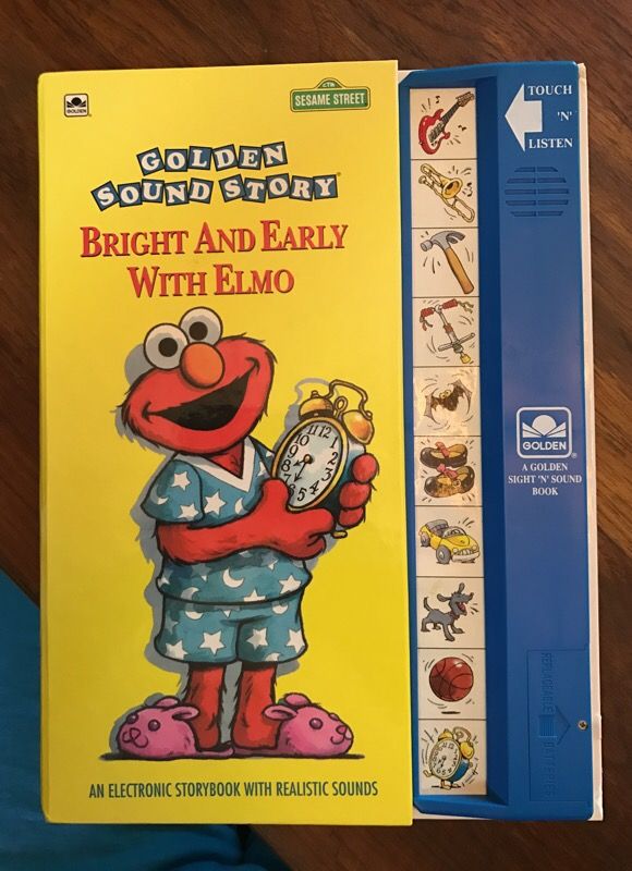 Golden sound story book Elmo for Sale in Harker Heights, TX - OfferUp