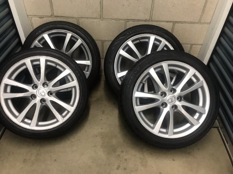 Tires and OEM 2008 Lexus IS250 18" Wheels/rims for Sale in Upland, CA ...