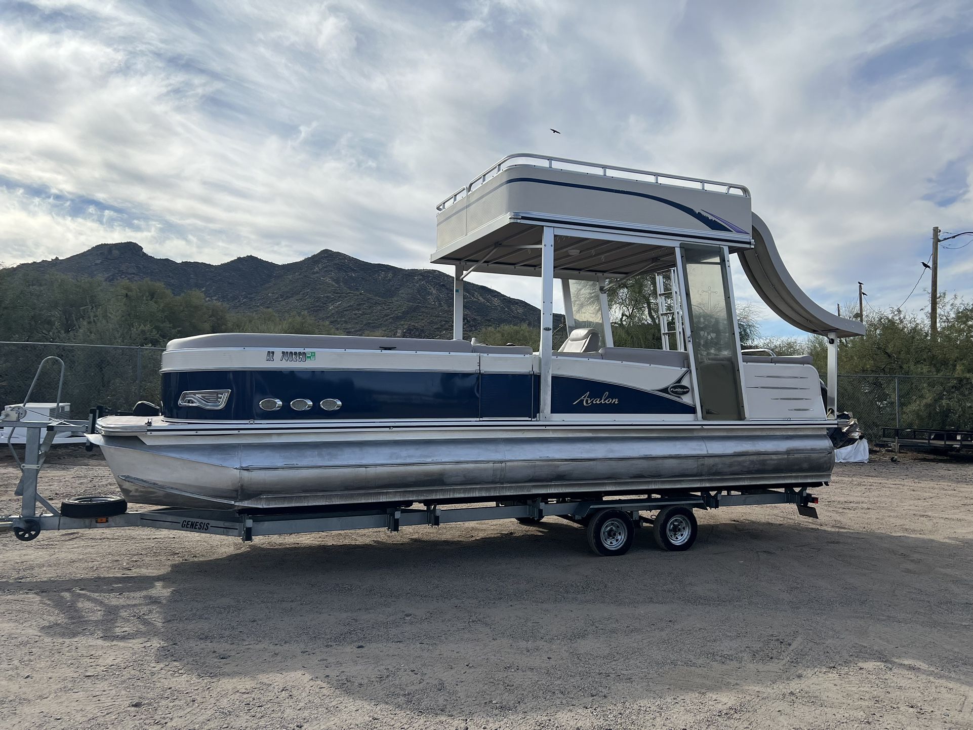 2014 Avalon Windjammer Funship Pontoon With Slide for Sale in Cave ...