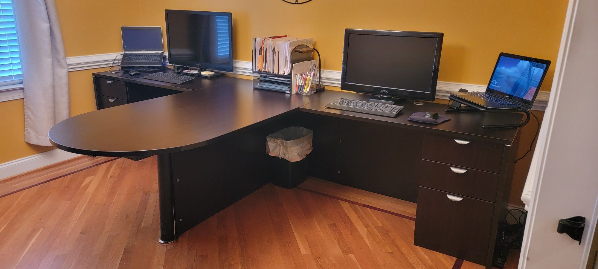 T-Shaped 2 Person Office Desk for Sale in Clayton, NC - OfferUp