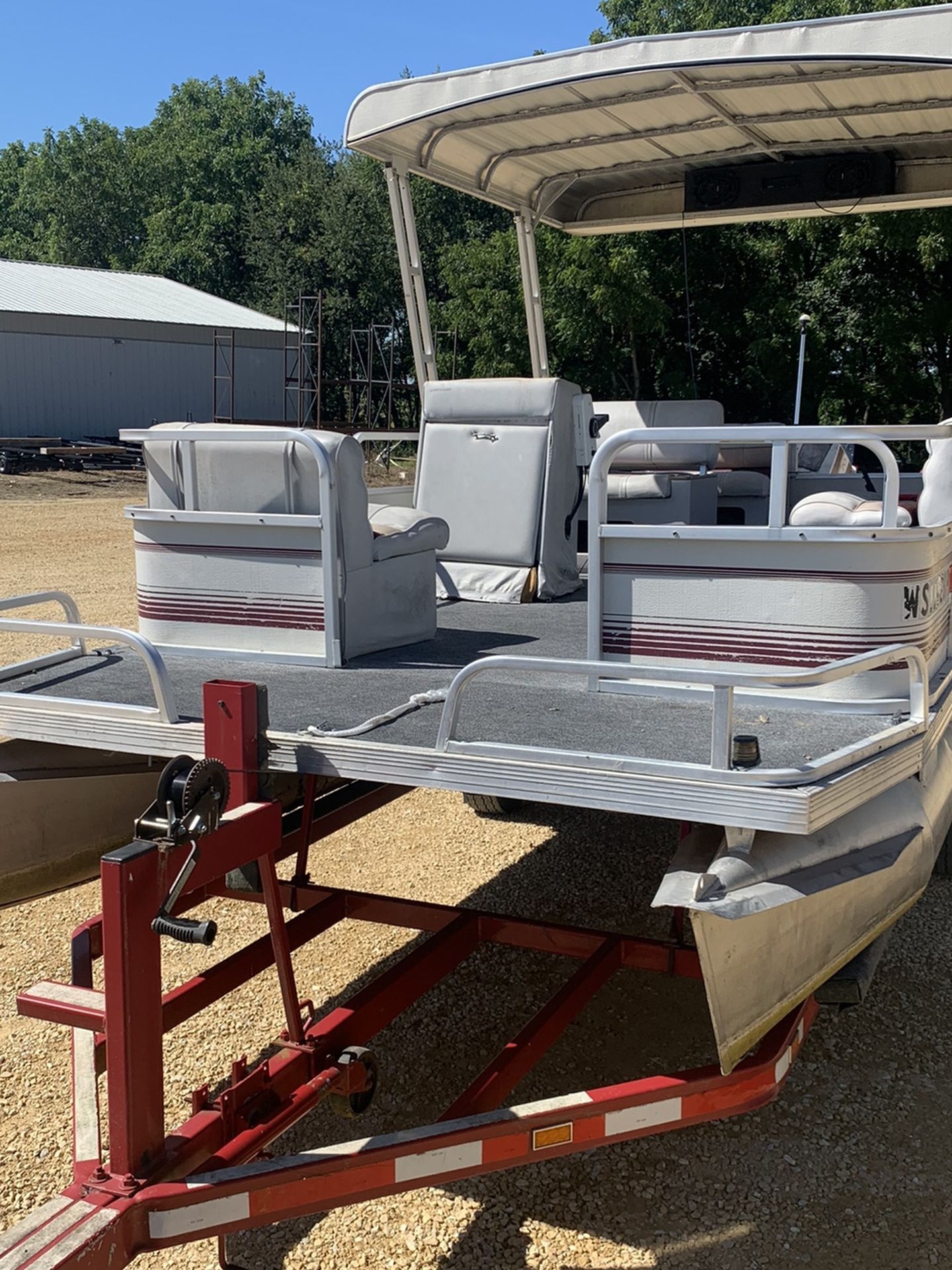 1987 Riviera Cruiser 20’ Pontoon for Sale in Naperville, IL - OfferUp