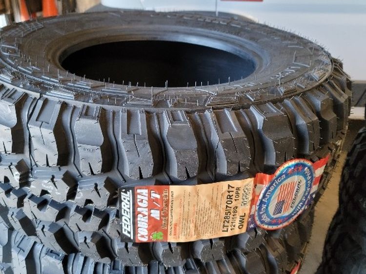 New LT 285/70/17 FEDERAL couragia MT Offroad Tires 10ply Set Of 4 for ...