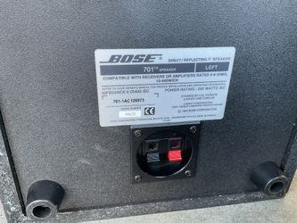 BOSE 701 Direct Reflecting Speakers for Sale in Irvine, CA - OfferUp